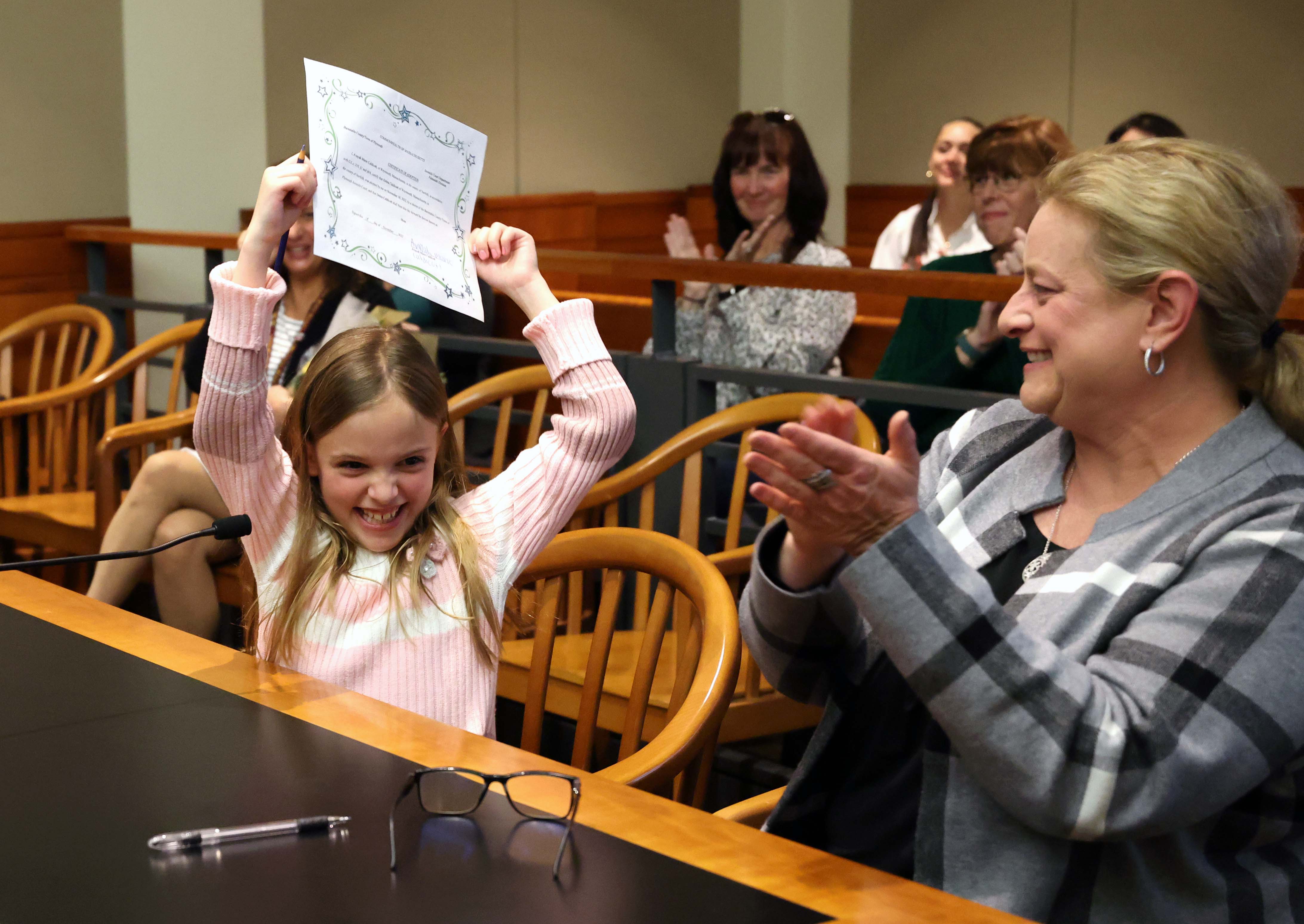 MA National Adoption Day: In Brockton, 13 children find new families