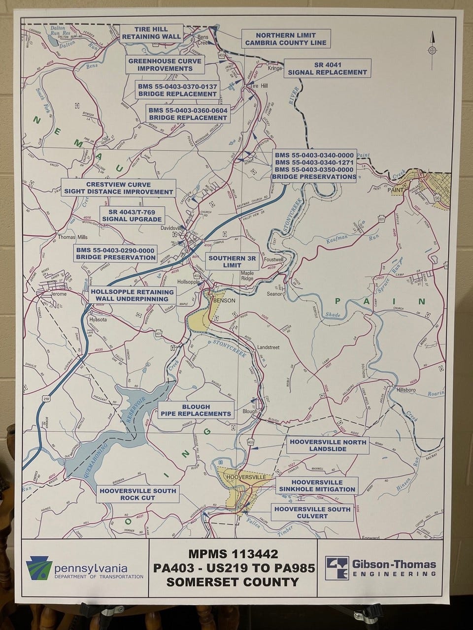 PennDOT plans two-year road project on Route 403 in Conemaugh Township