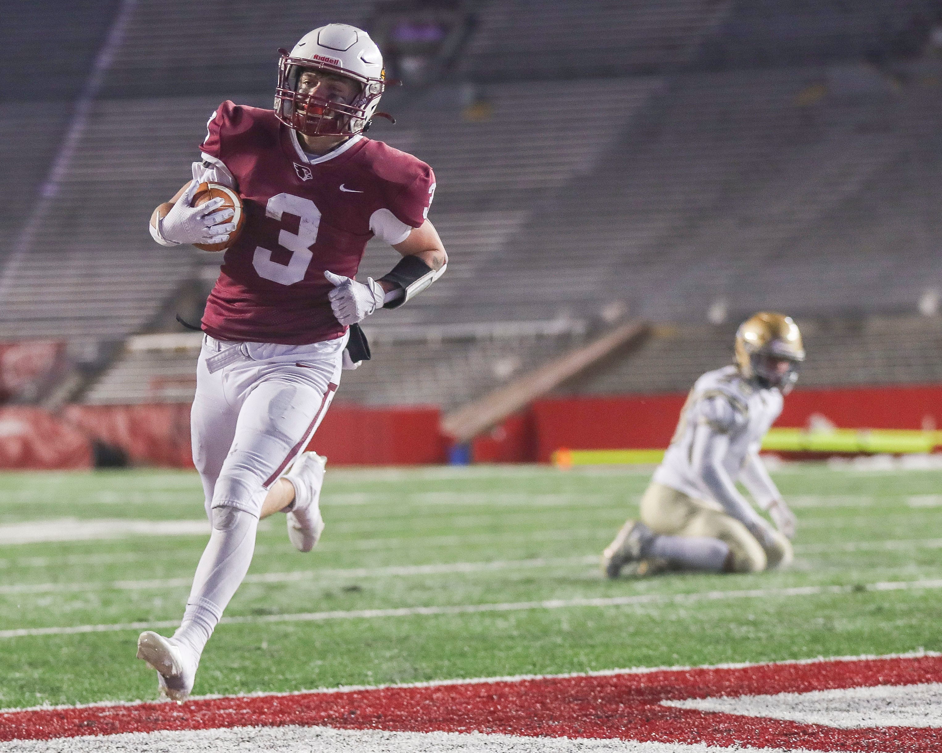 Mayville Cardinals fall to Aquinas in Division 5 football championship