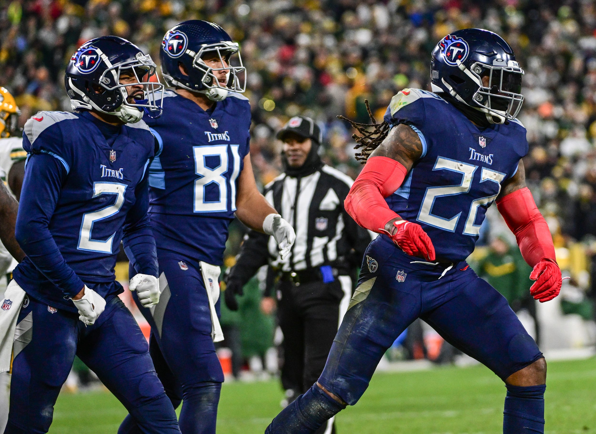 Tennessee Titans defeat Green Bay Packers at Lambeau on TNF