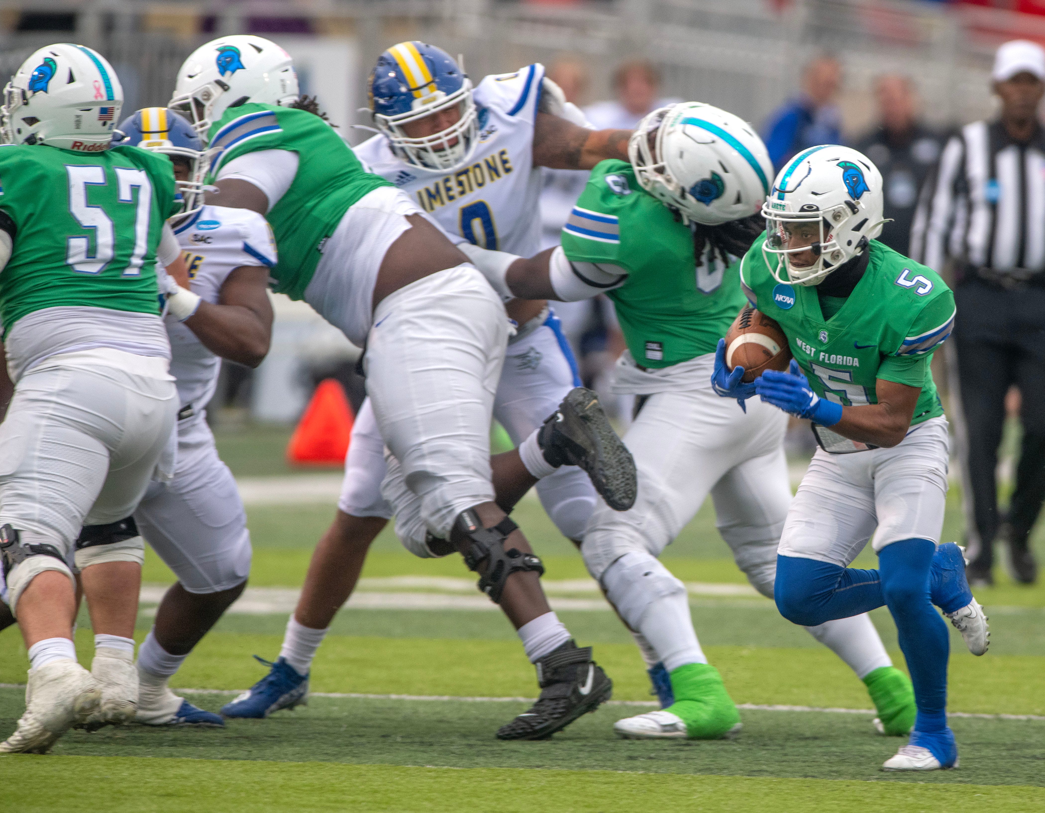 UWF Football: Argos' offensive line has paved the way for a successful ...
