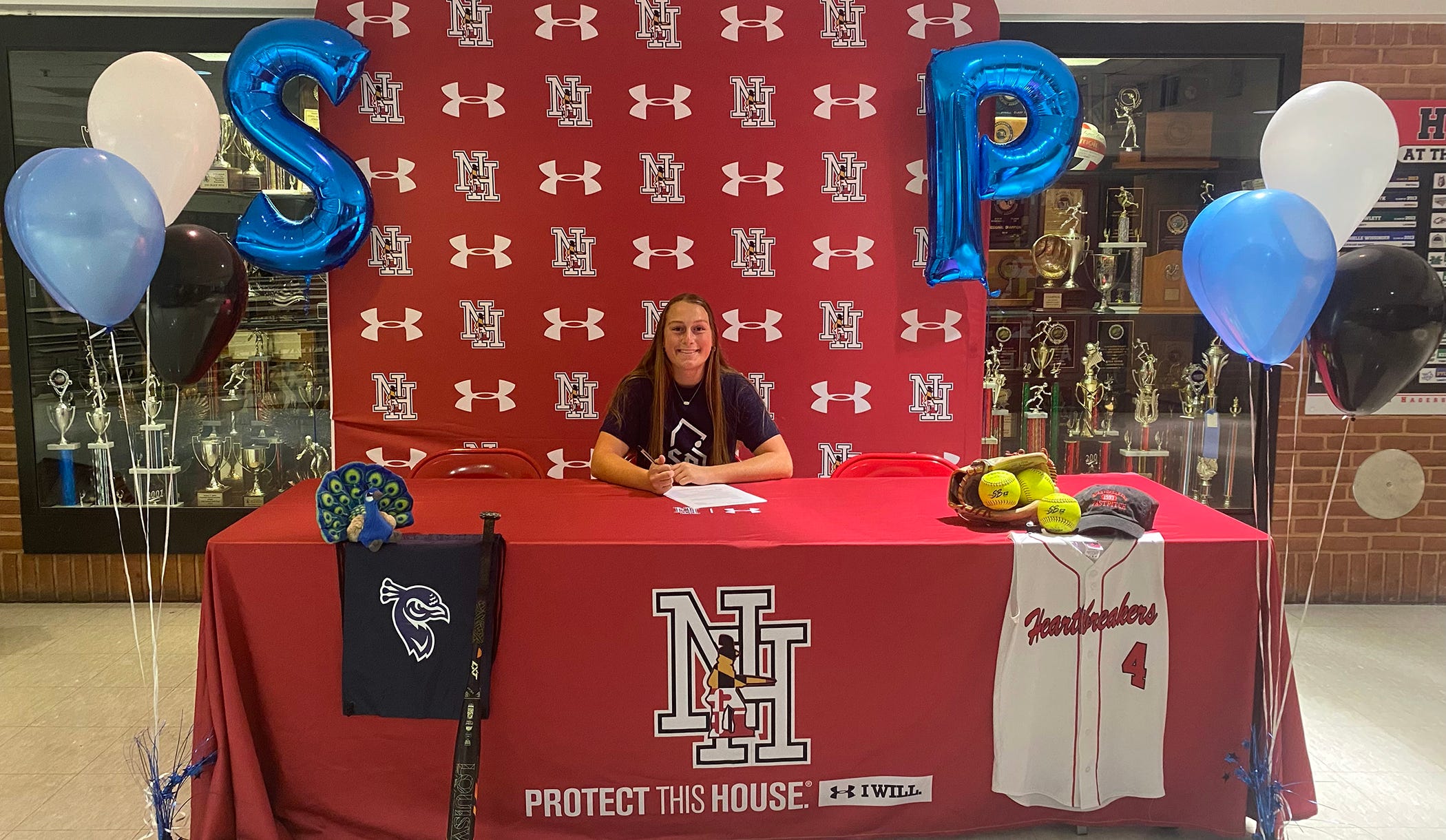 North Hagerstown star Kayla Talbert signs with Saint Peter's