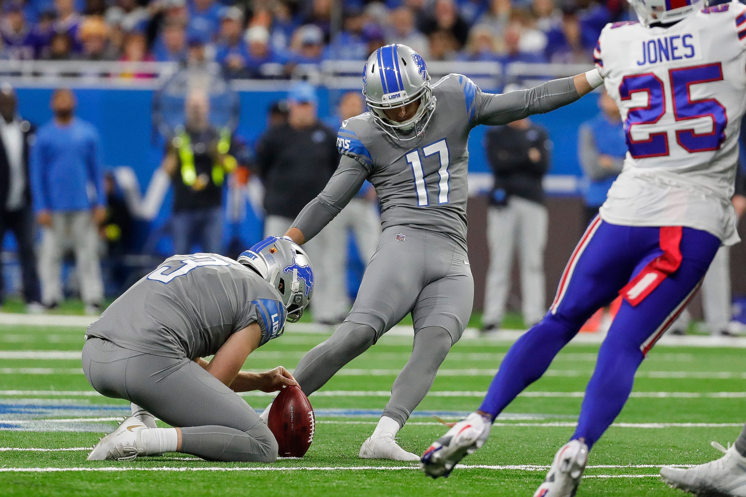 Detroit Lions re-sign Michael Badgley to practice squad, set up ...