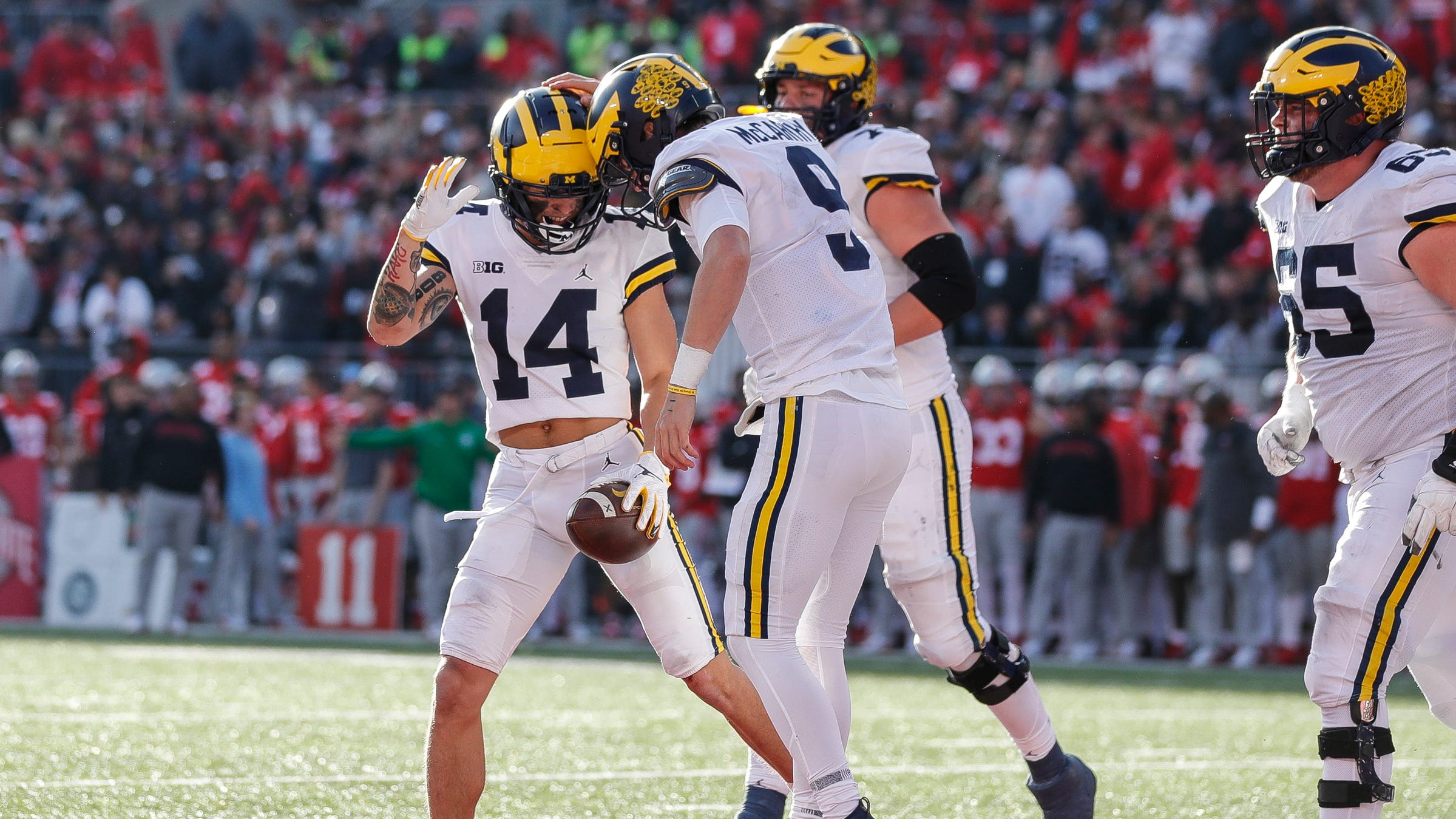 Michigan Tcu Osu Georgia Likely In College Football Playoff