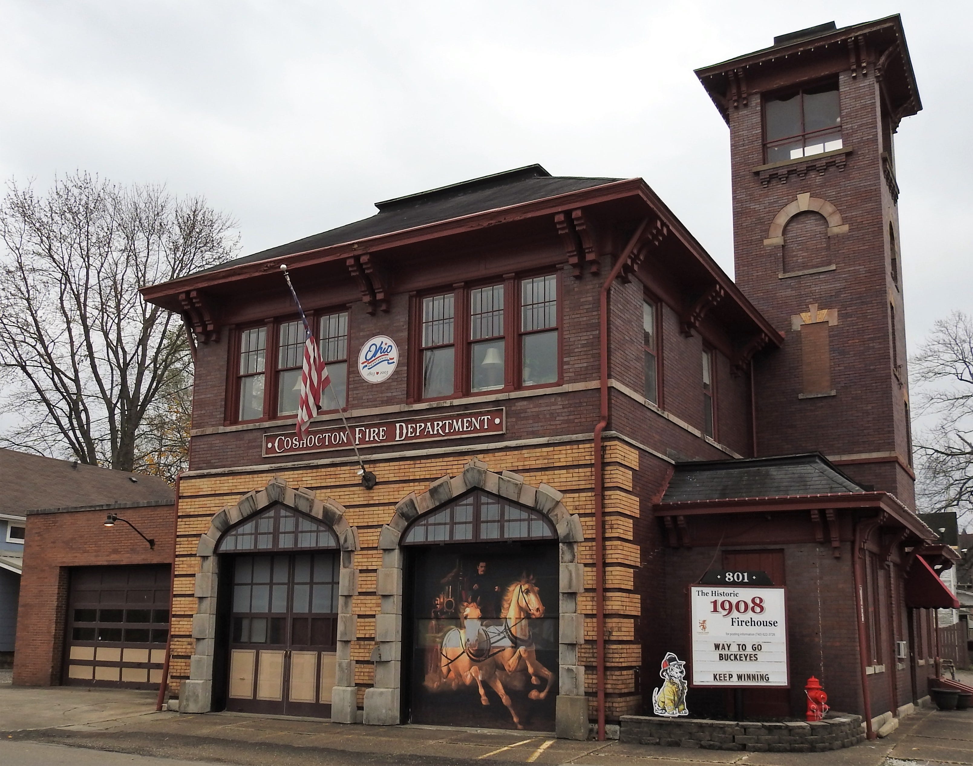 Historic firehouse blazing toward the future