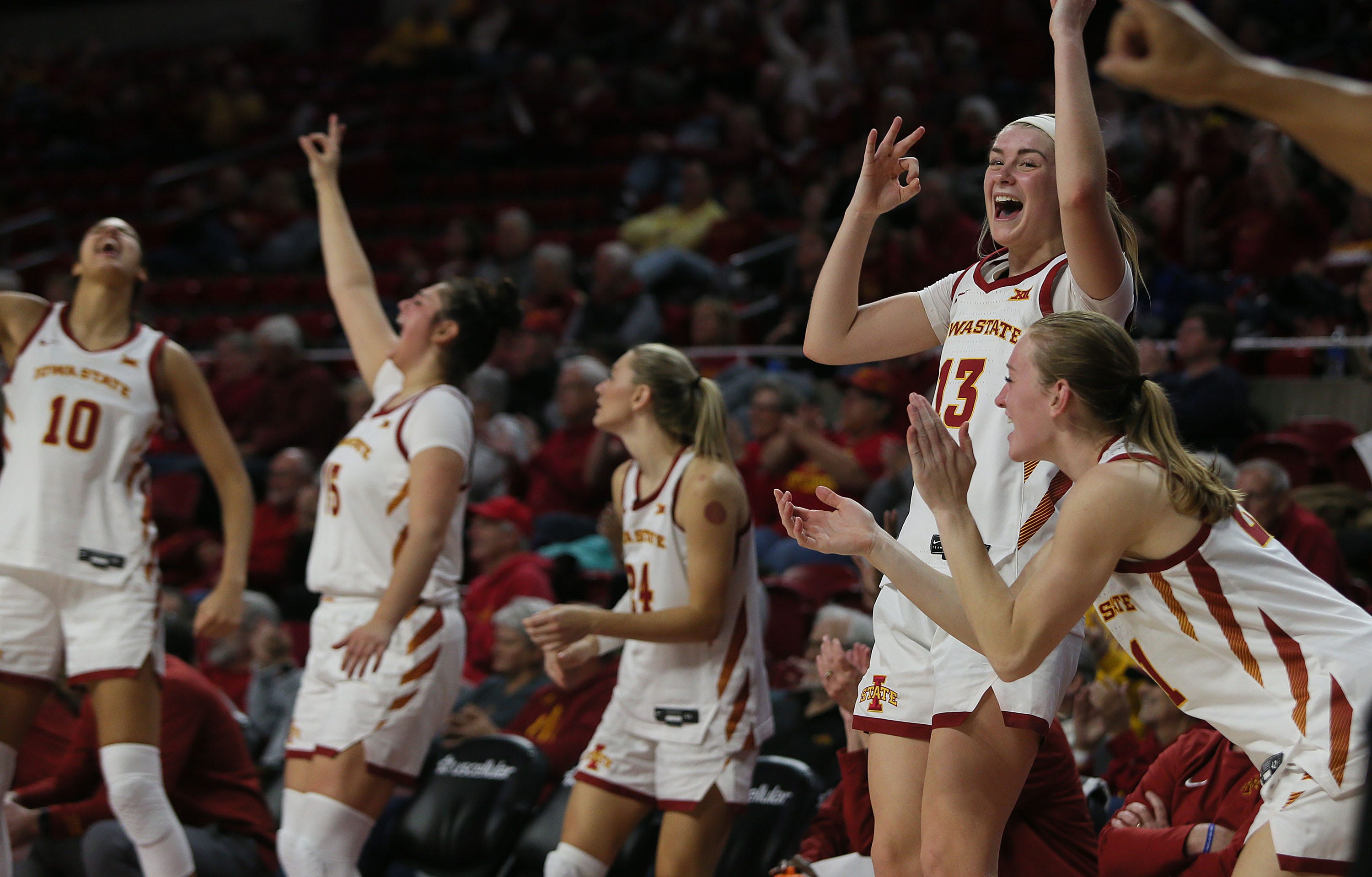 Iowa State women's basketball rebounds with dominant win over SIUE