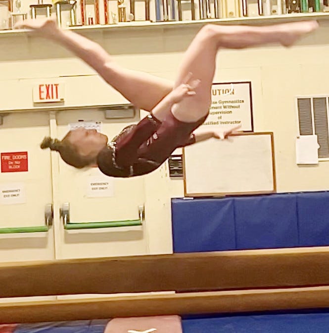 Local gymnastics club shines at storied home meet