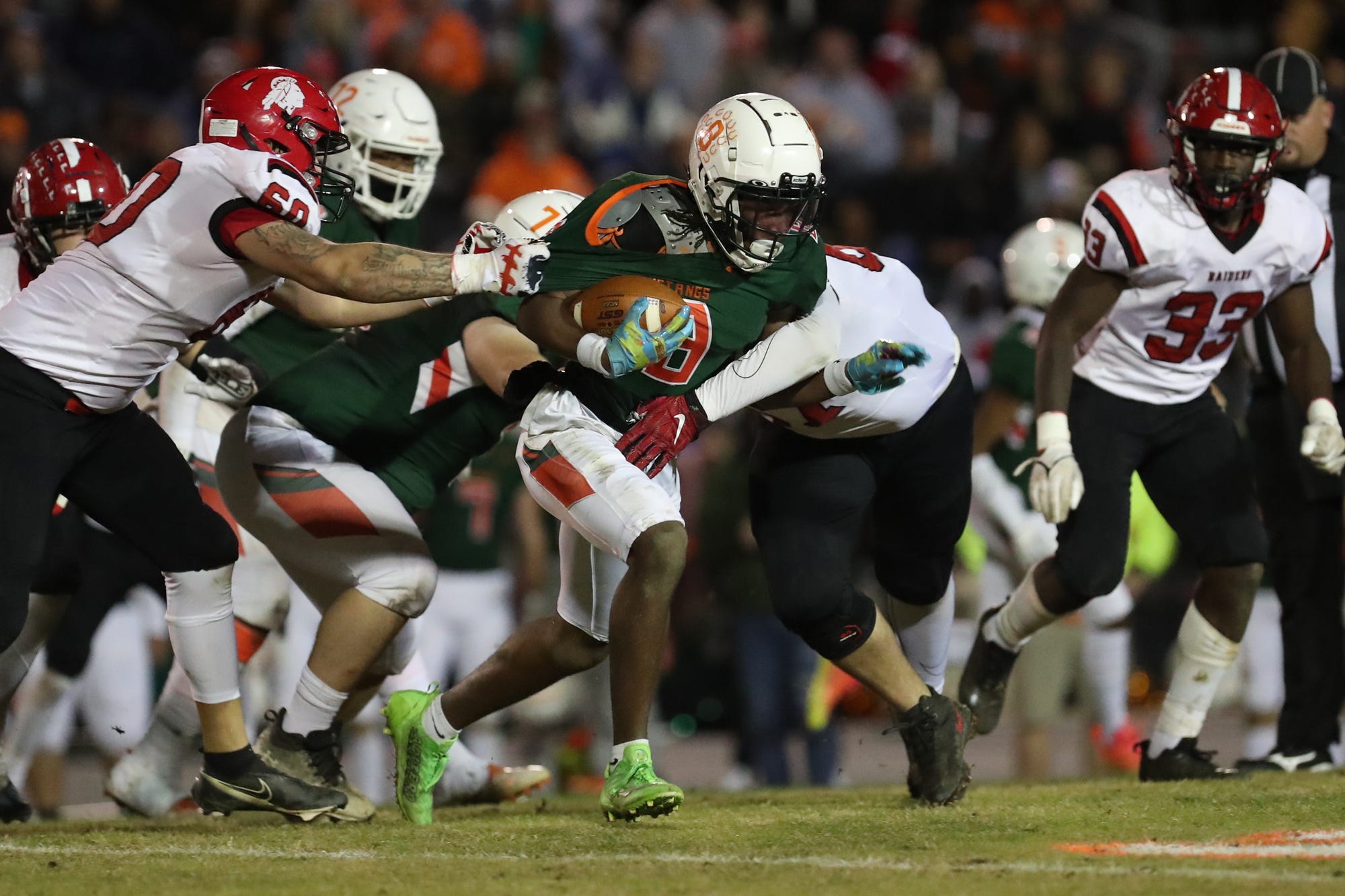 East Lincoln football's Daley: From secret weapon to rising star