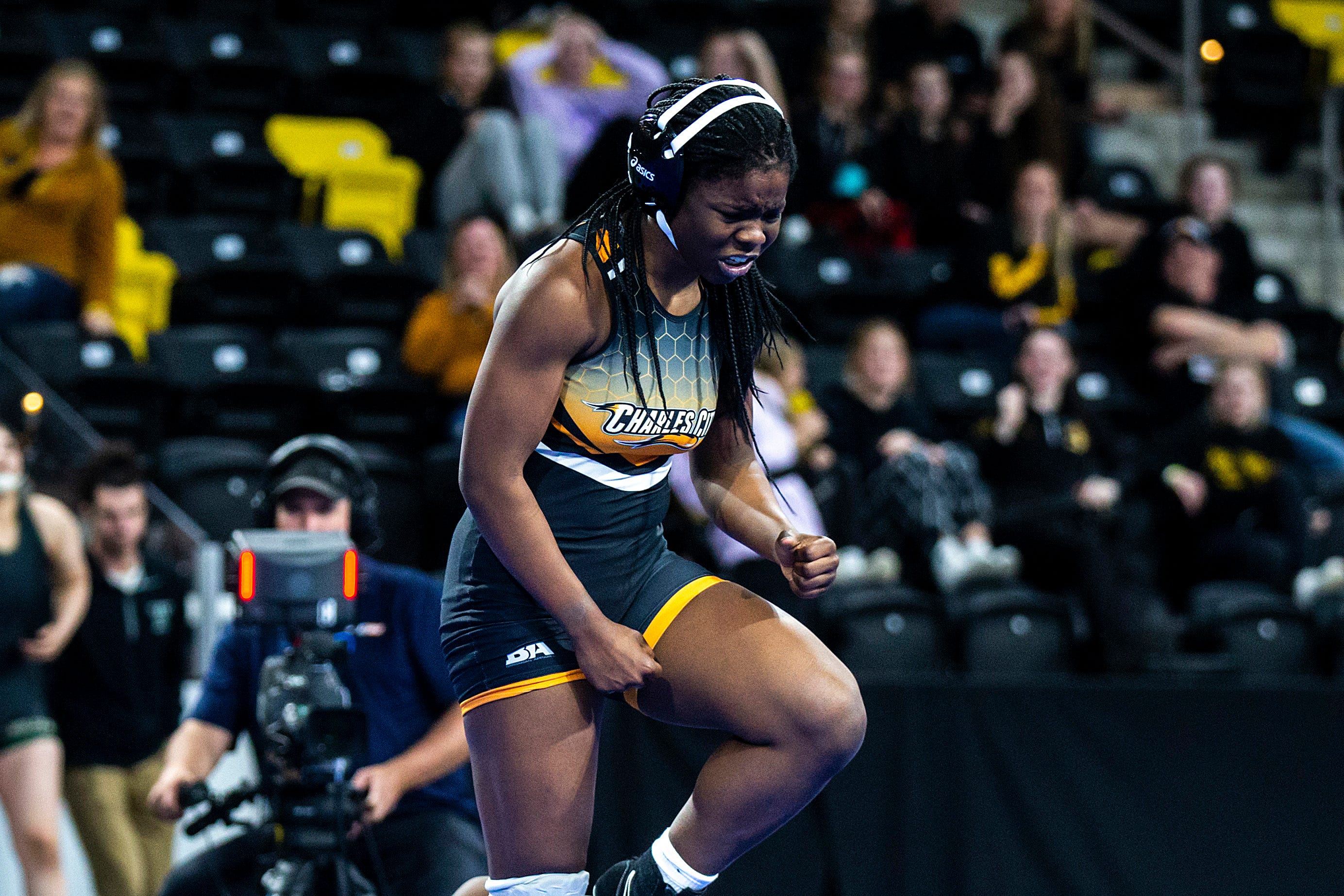 Exciting first girls wrestling season continues at Dan Gable Donnybrook