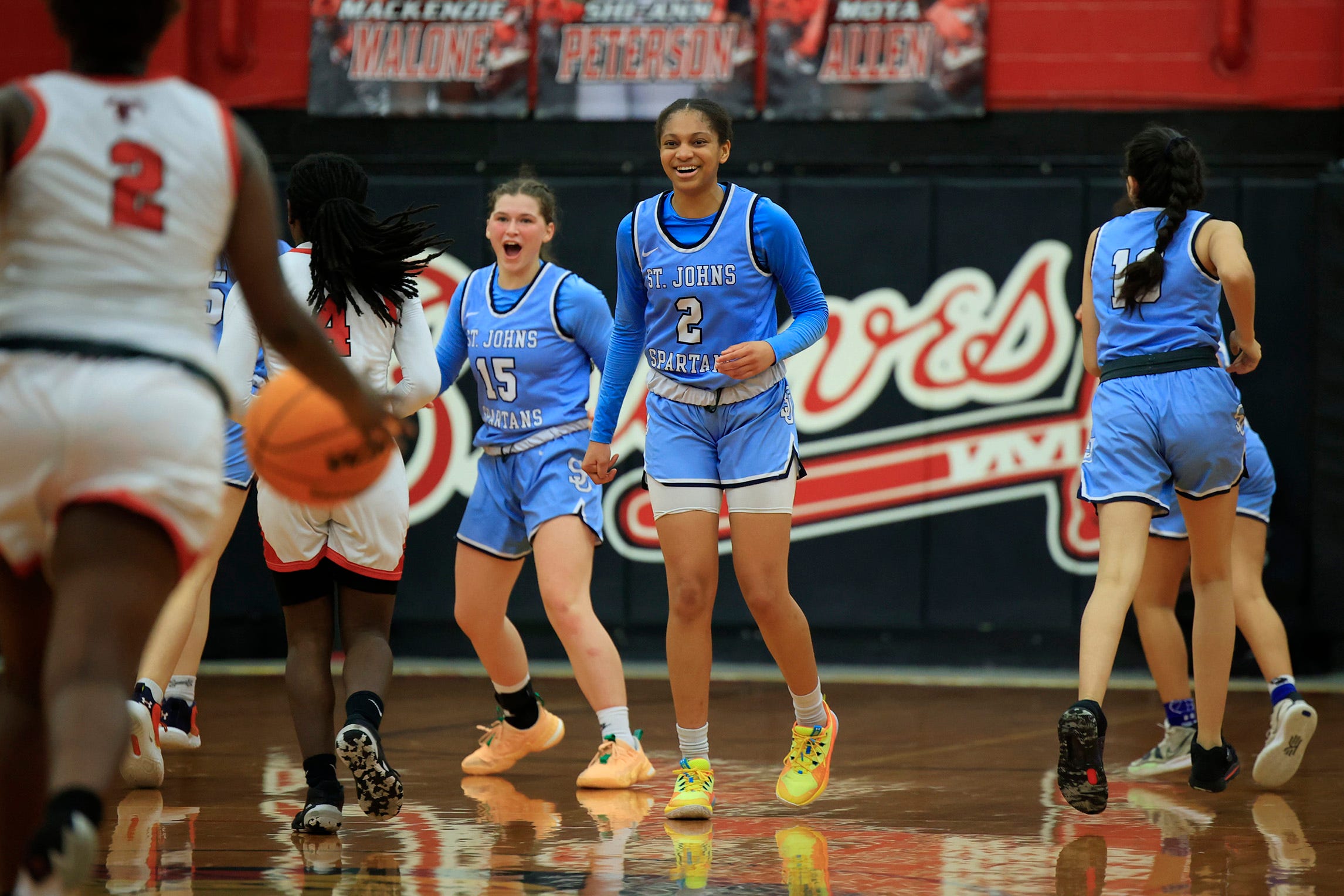 Taliah Scott reaches career milestone for St. Johns Country Day, Arkansas