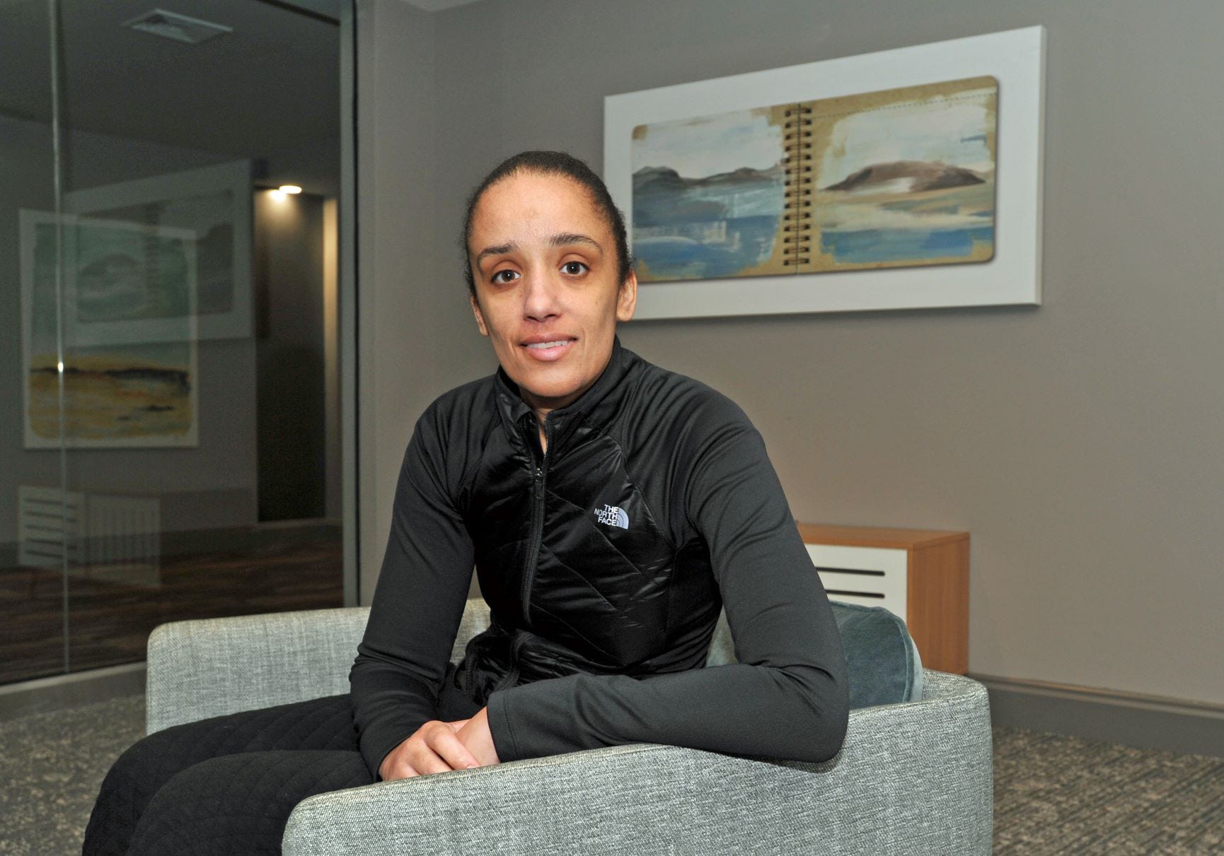 Dominique Pina now studies computer science at Quincy College