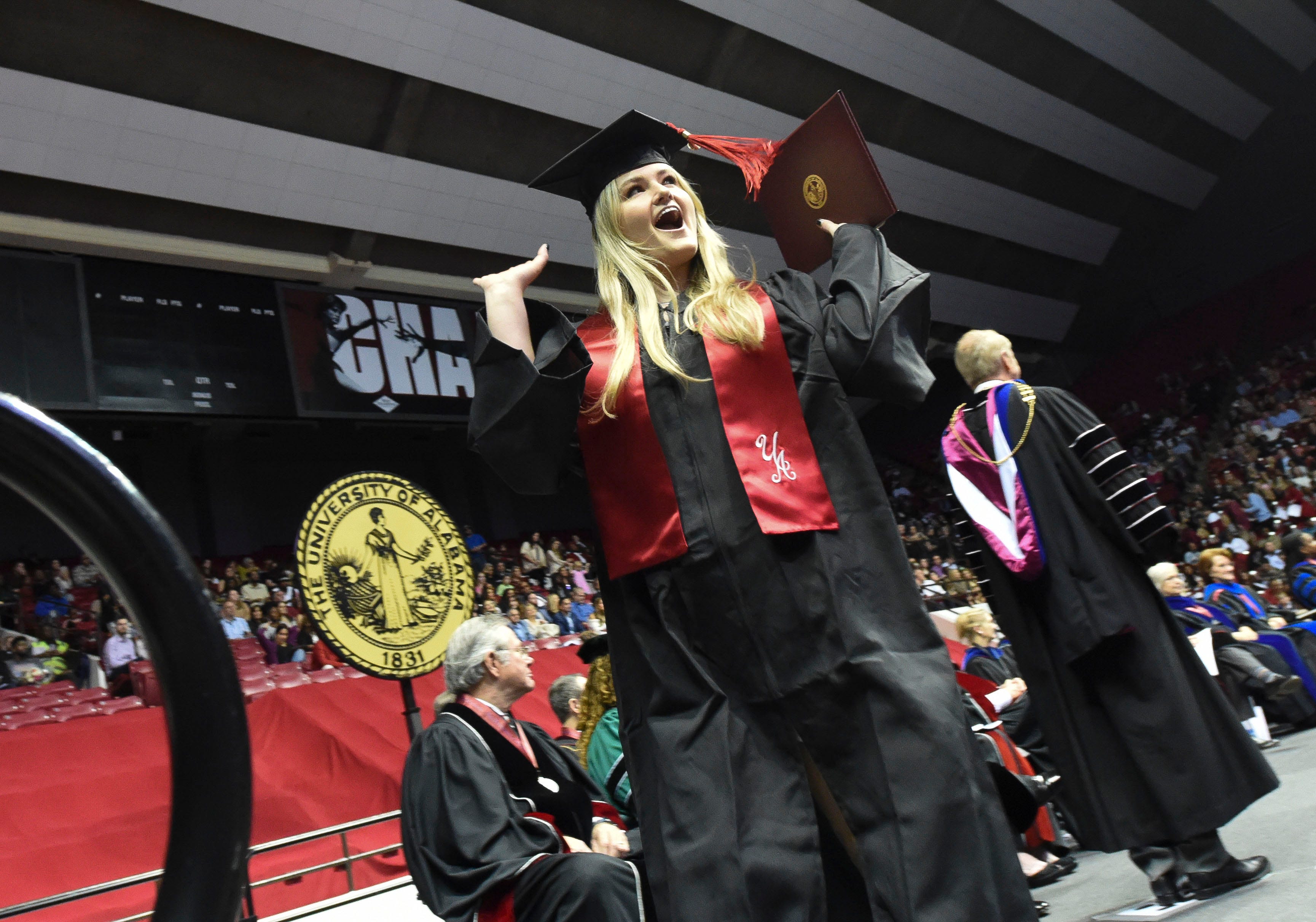 Saluting the Class of '22: University of Alabama holds fall graduation