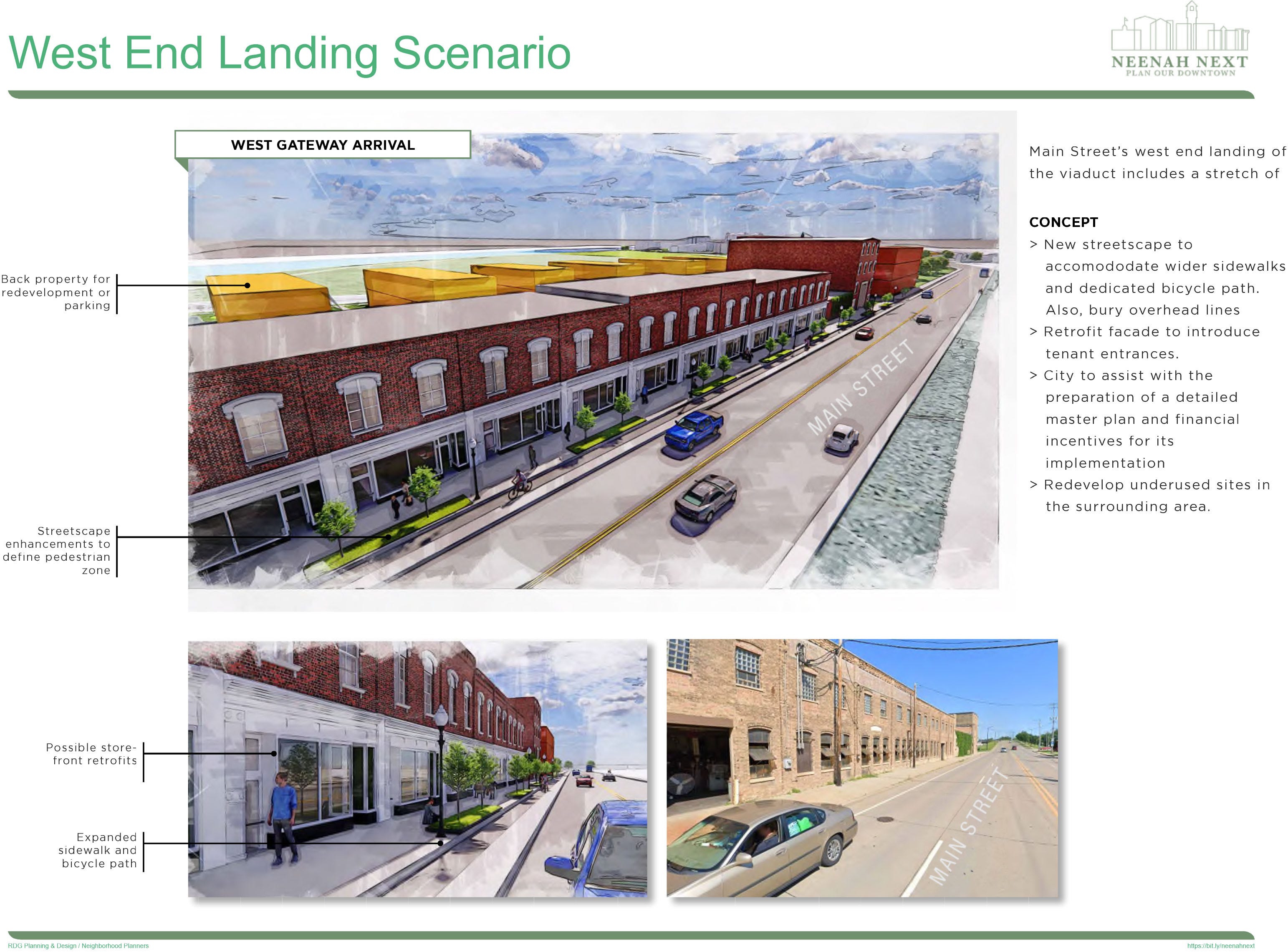 Downtown Neenah master plan illustrates scenarios for redevelopment