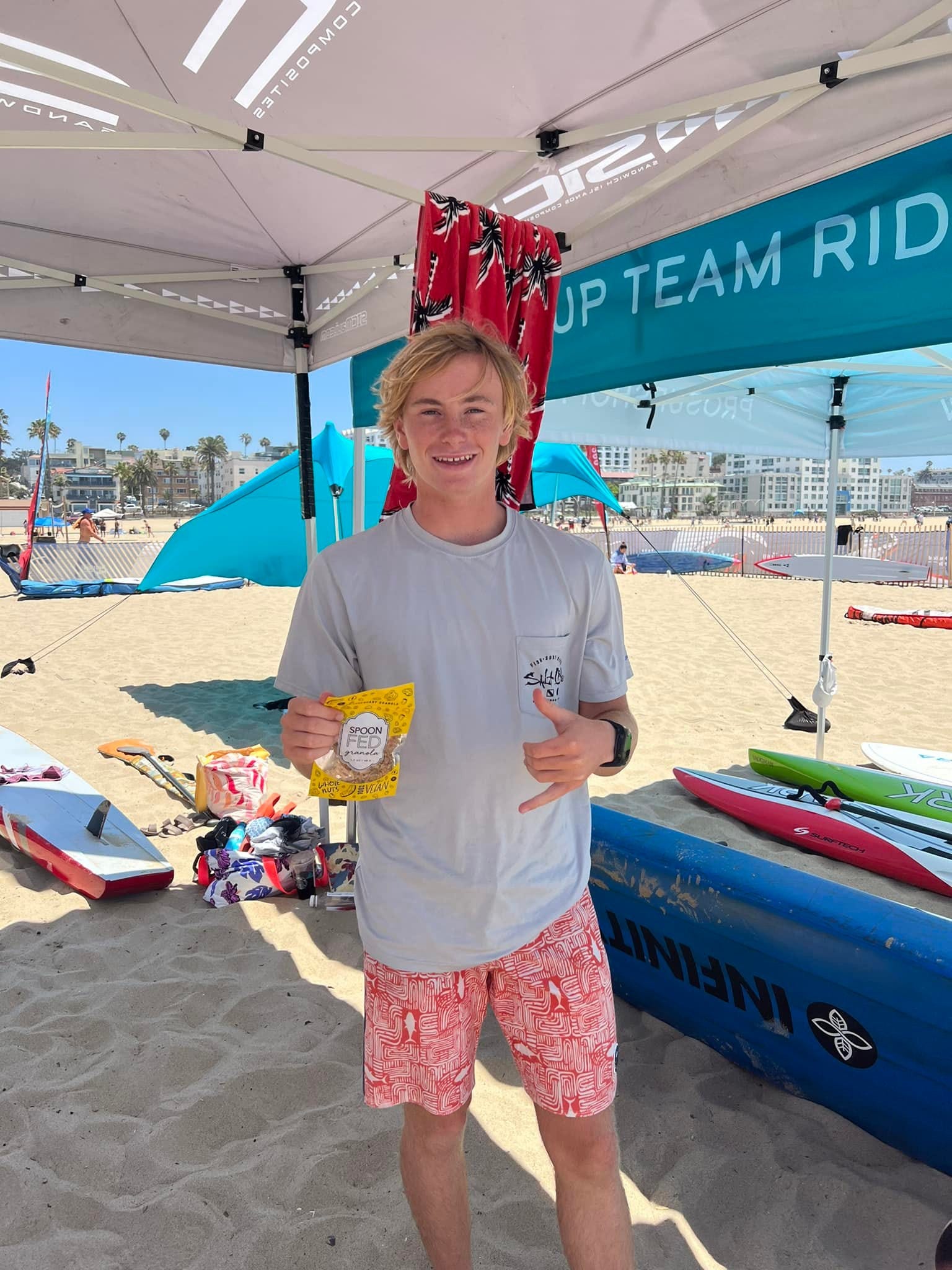 Ashley swimmer Campbell Carter has big hopes for paddleboard career