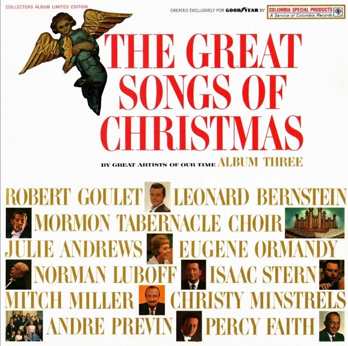 Goodyear’s ‘Great Songs of Christmas’ albums a holiday classic