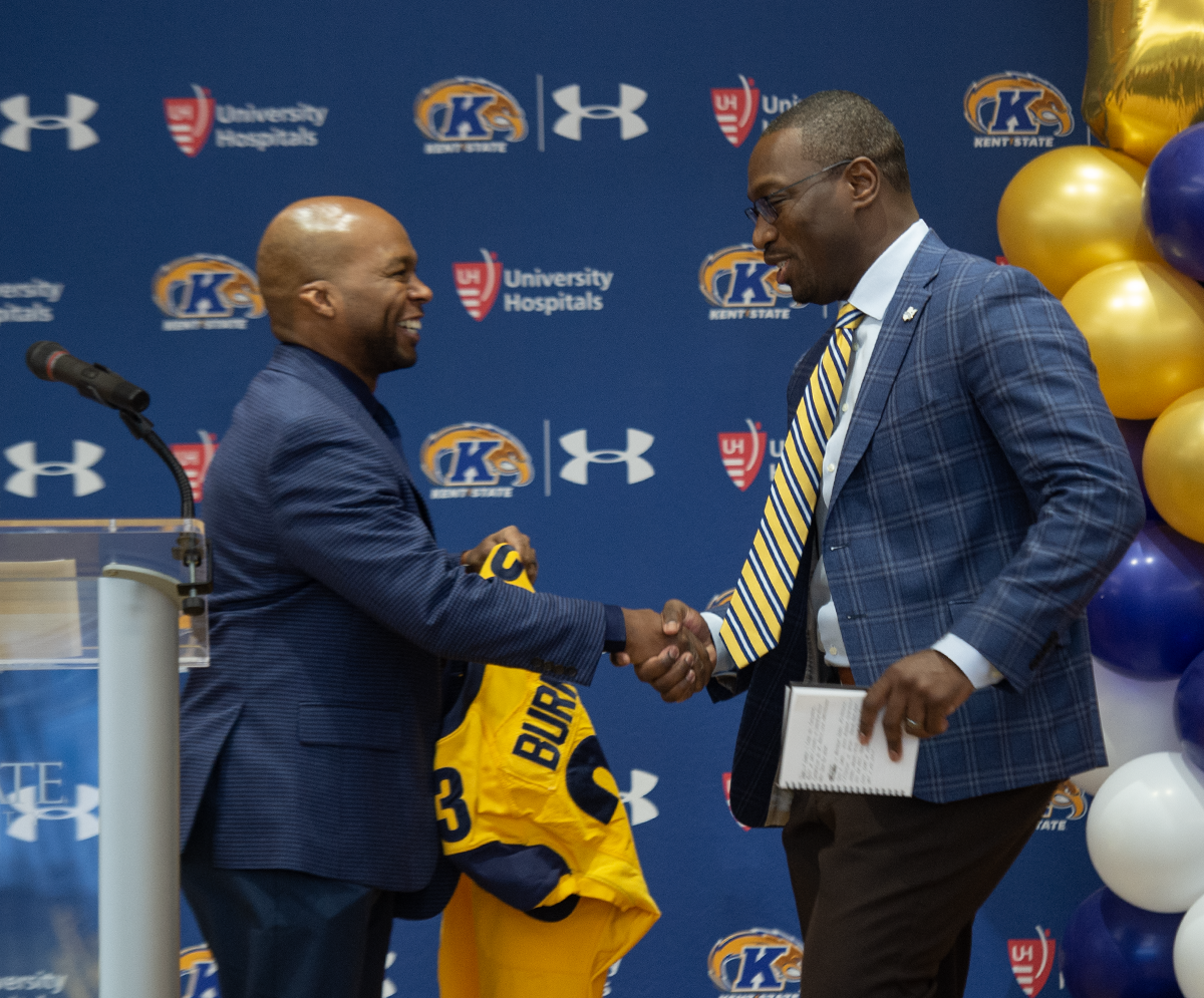 Kent State coach Kenni Burns' success comes from role model parents