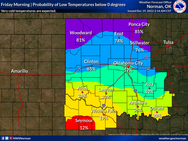 Coldest temps of the season headed to North Texas