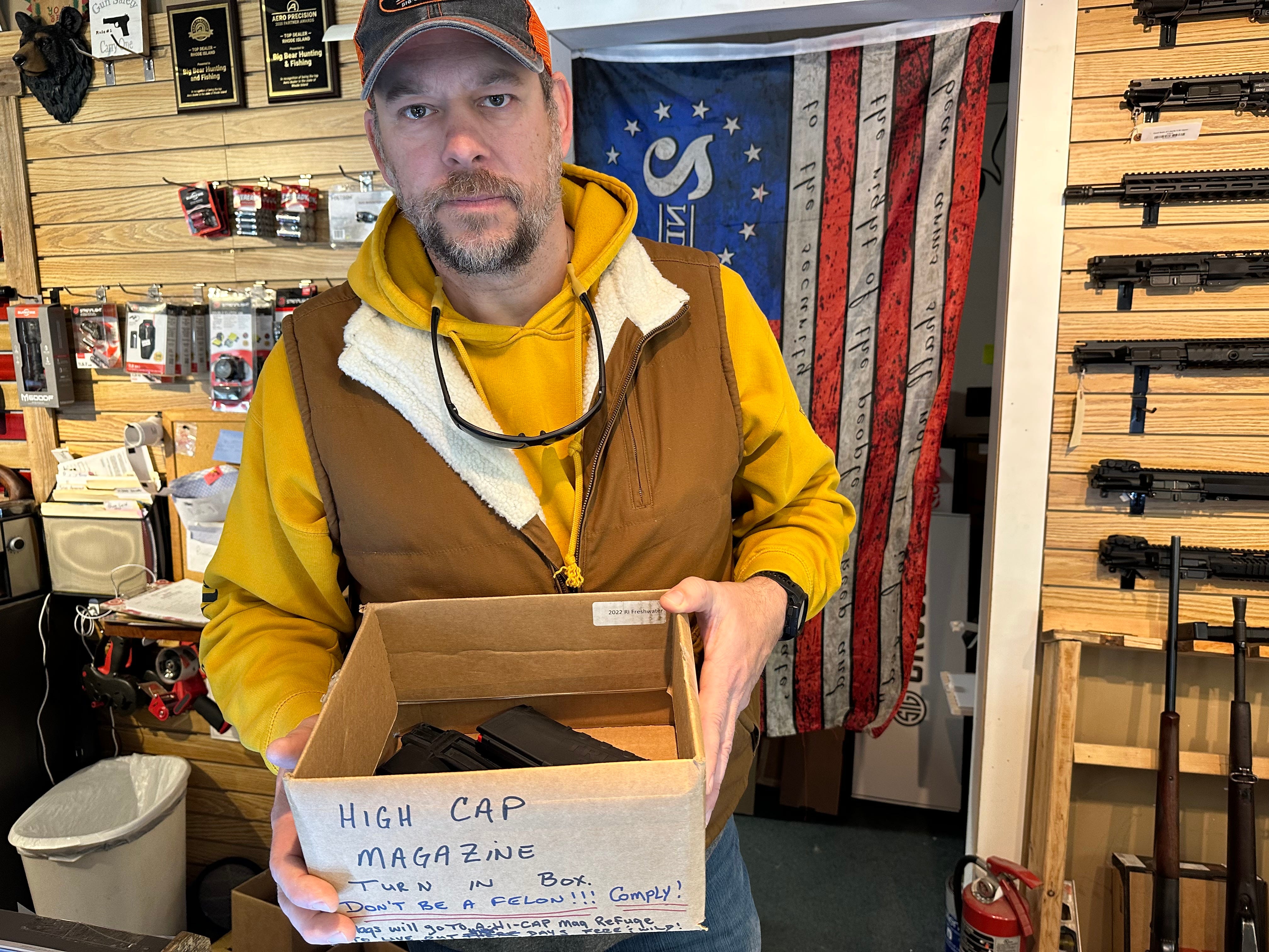 RI gun owners modifying or turning in large-capacity magazines ban