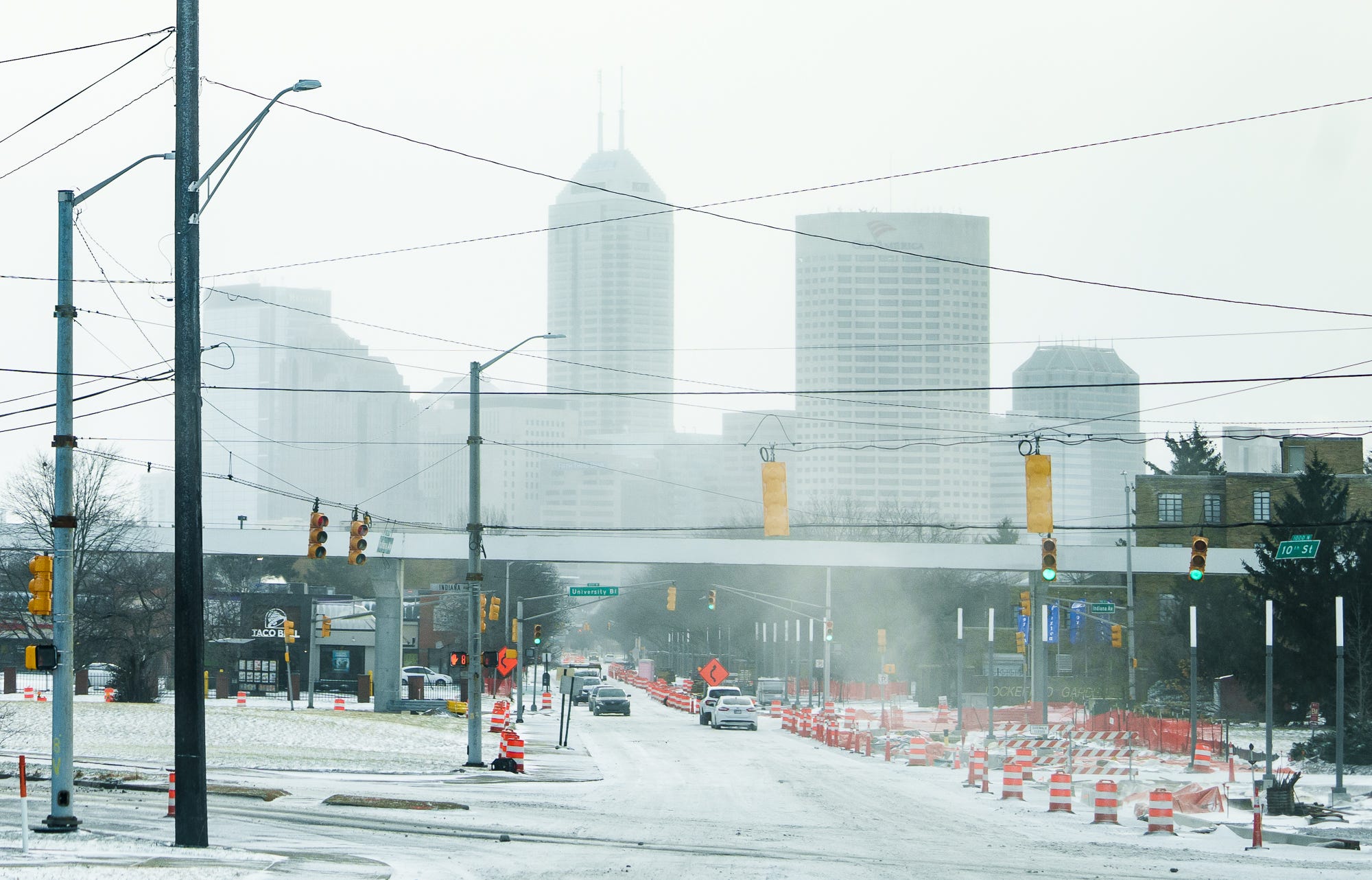 Indianapolis winter storm: How much snow fell across Indiana?