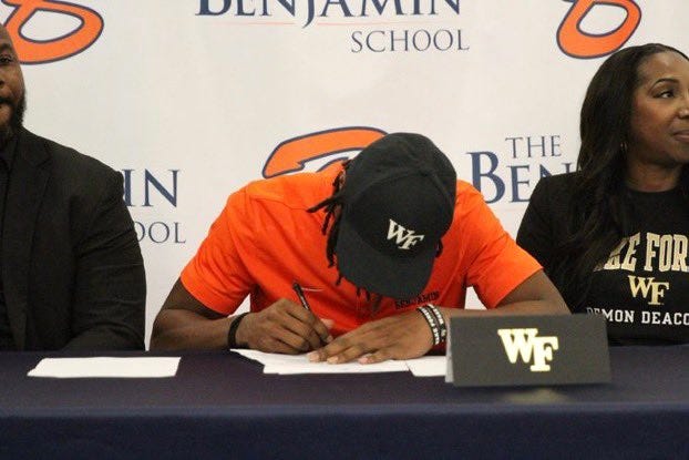 Micah Mays makes it official with Wake Forest after wild Early Signing ...