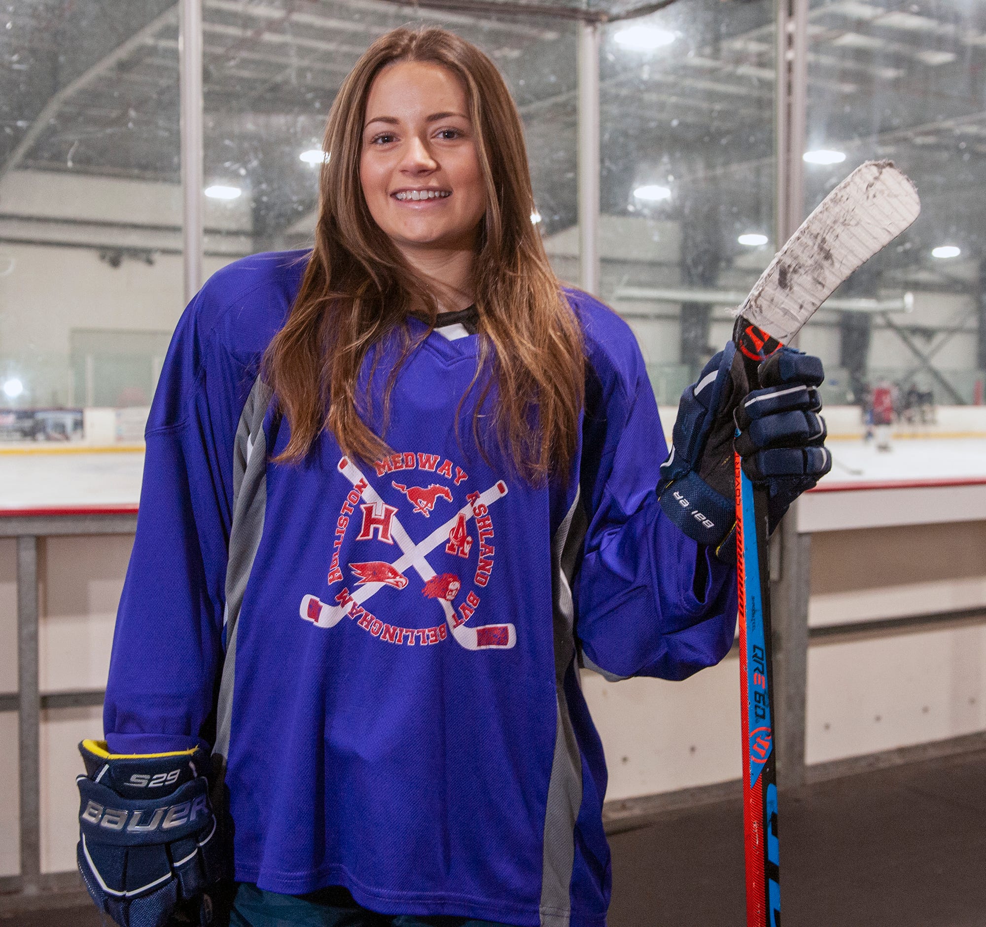 Medway's Haley MacLeod happy to return to hockey after kitchen fire