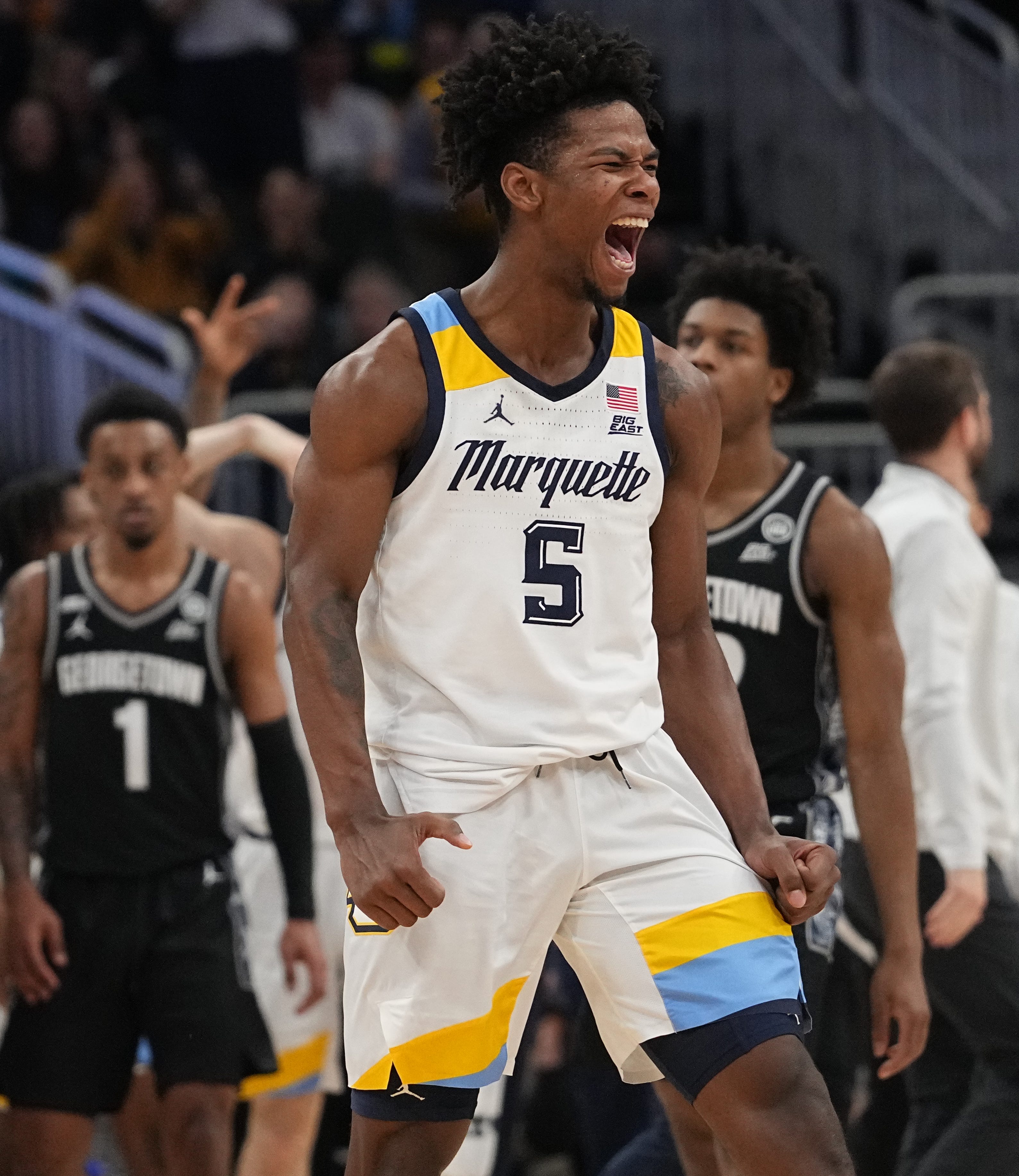 Marquette basketball's Chase Ross contributing as freshman in Big East