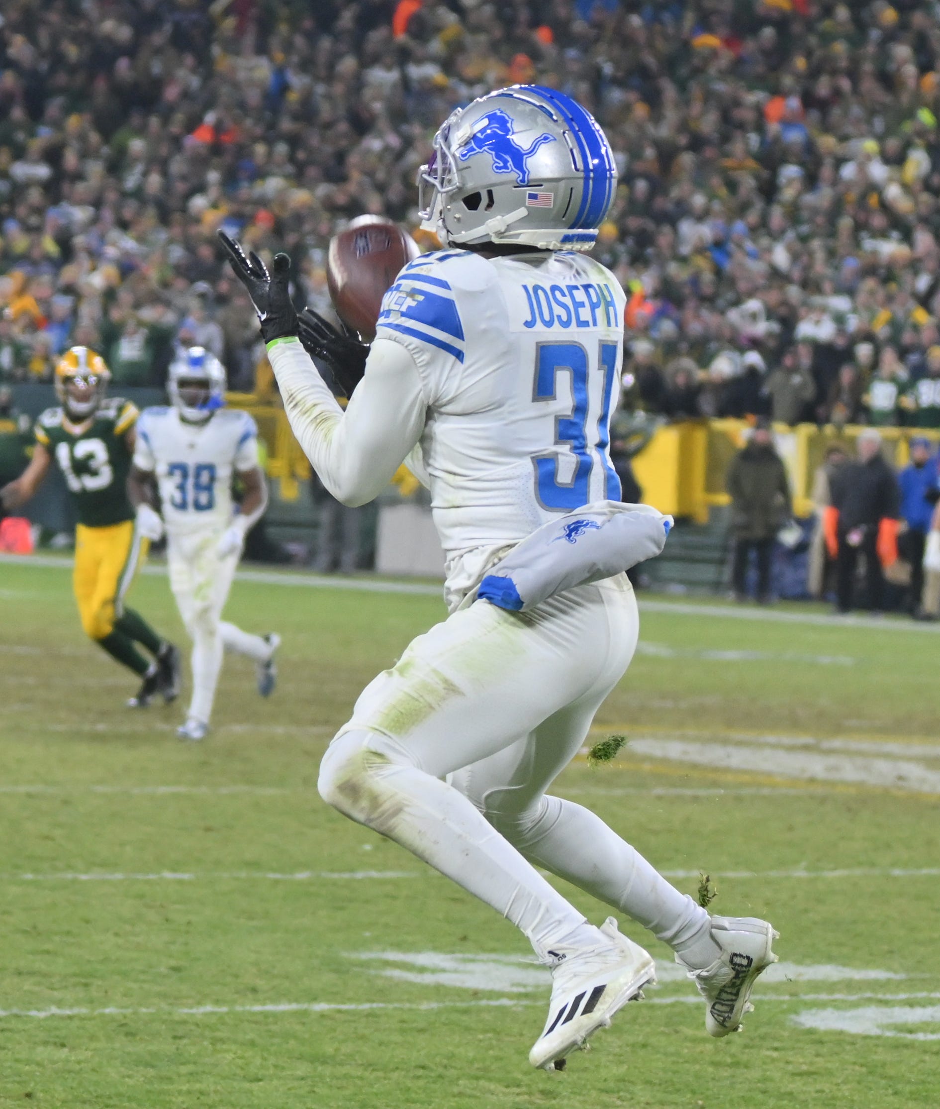 Detroit Lions' Kerby Joseph hopes Packers' Aaron Rodgers comes back