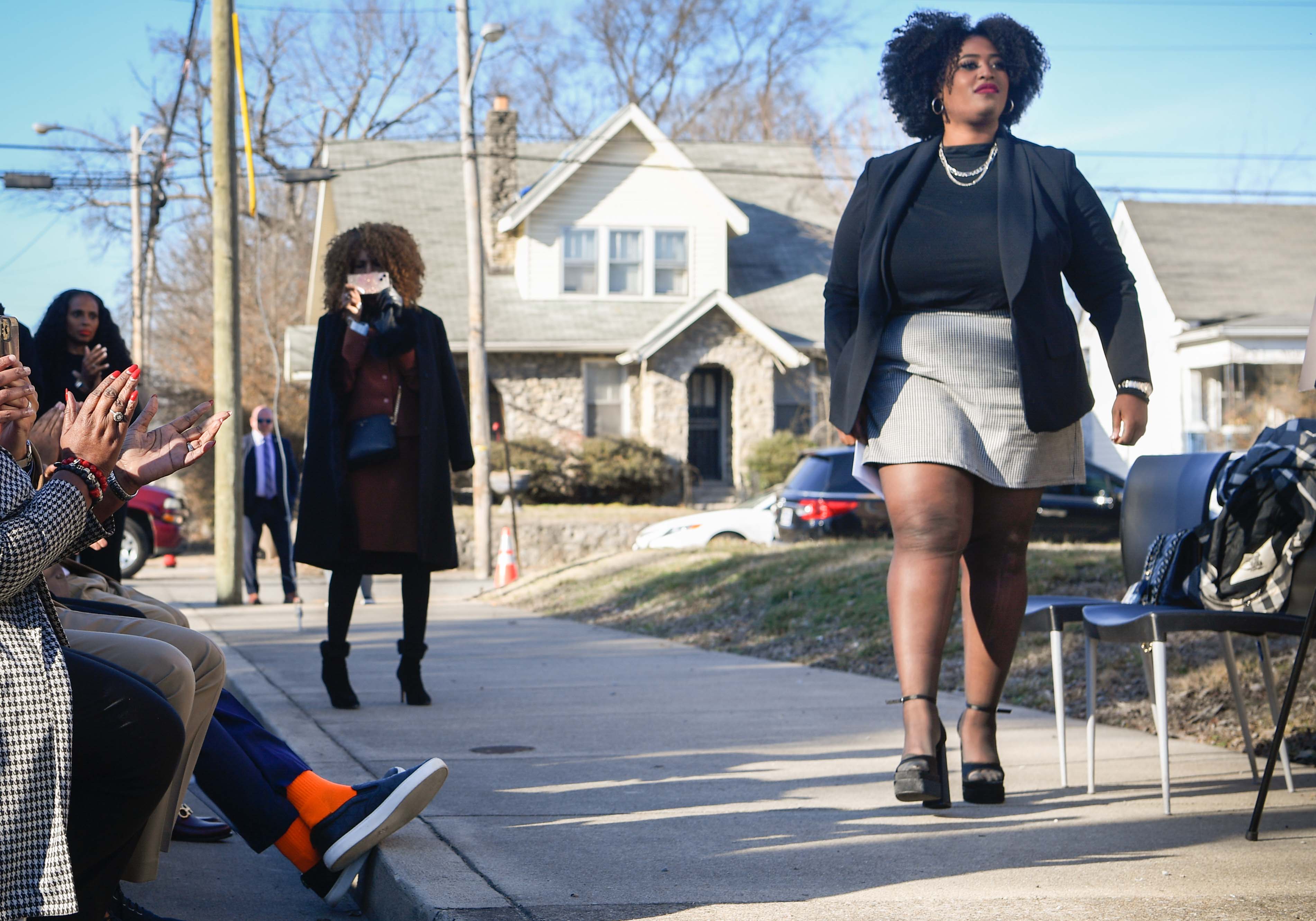 Darrell S. Freeman's daughter speaks at launch of small business center