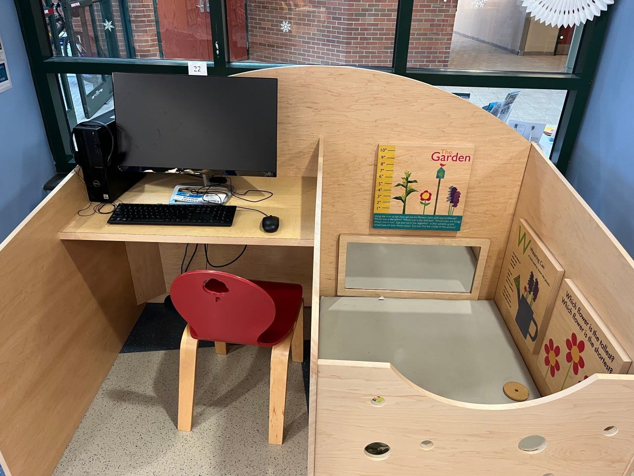 Kenton County library installs unique desk, and it's brilliant