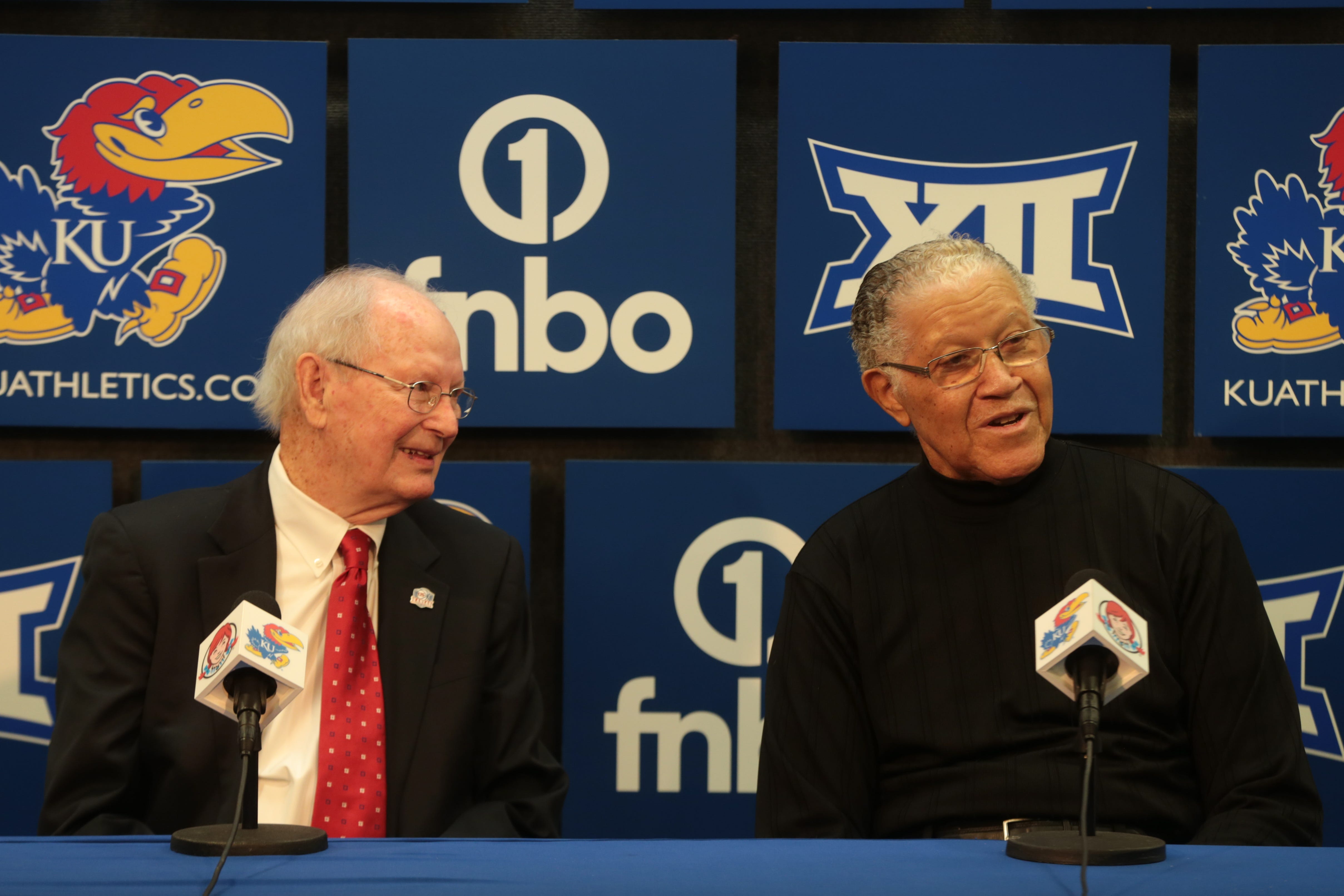 Ted Owens, former KU basketball greats re-lived fond Jayhawks memories