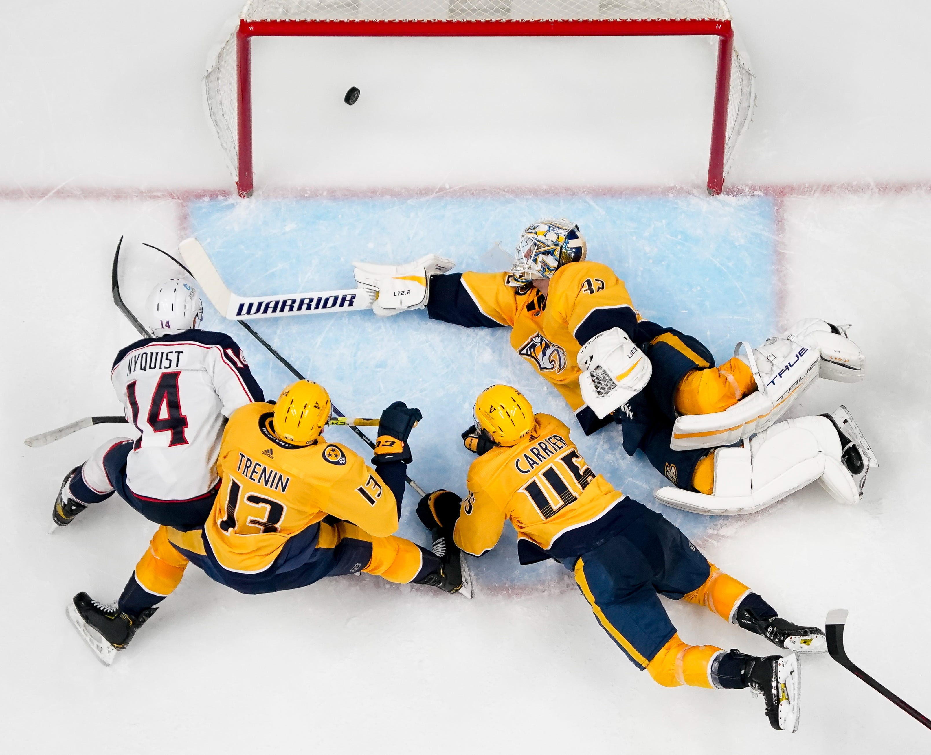 St. Louis Blues score easy victory against Nashville Predators