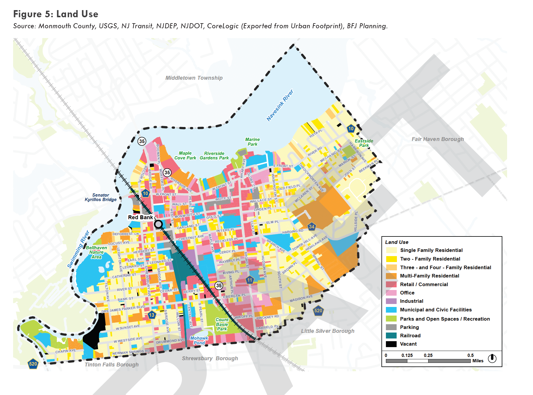 Red Bank NJ master plan considers new park, affordable homes, traffic
