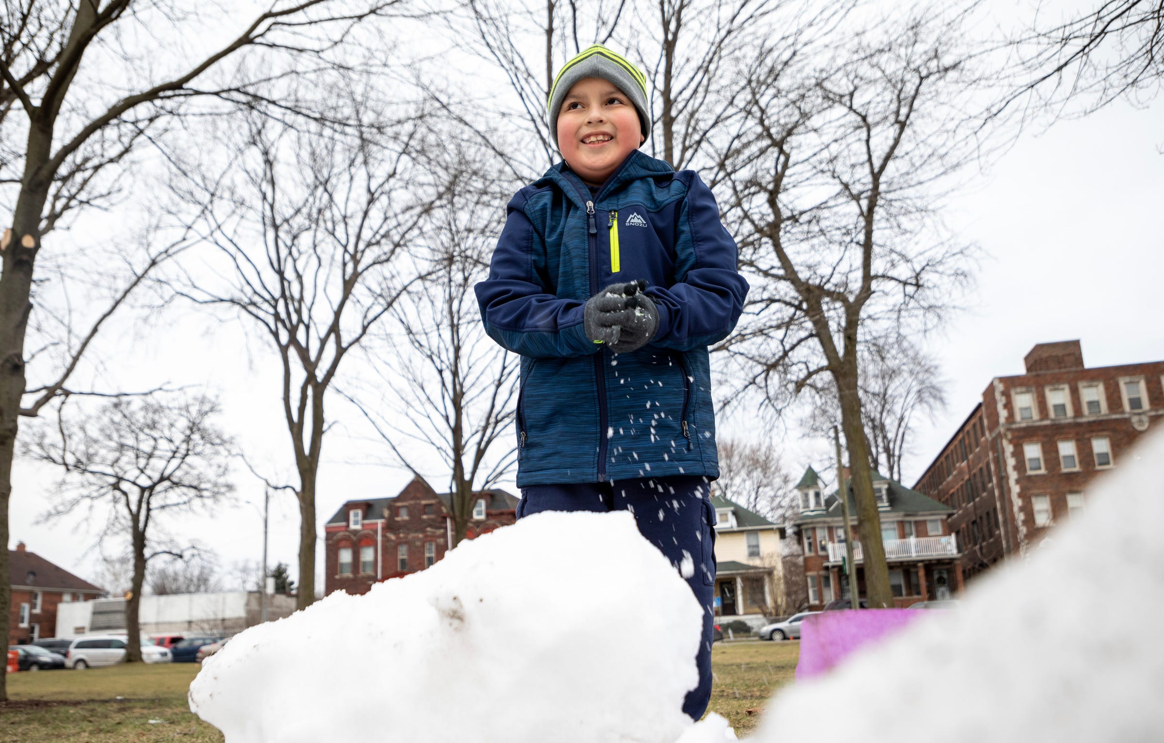 January temperatures were unusually warm in metro Detroit