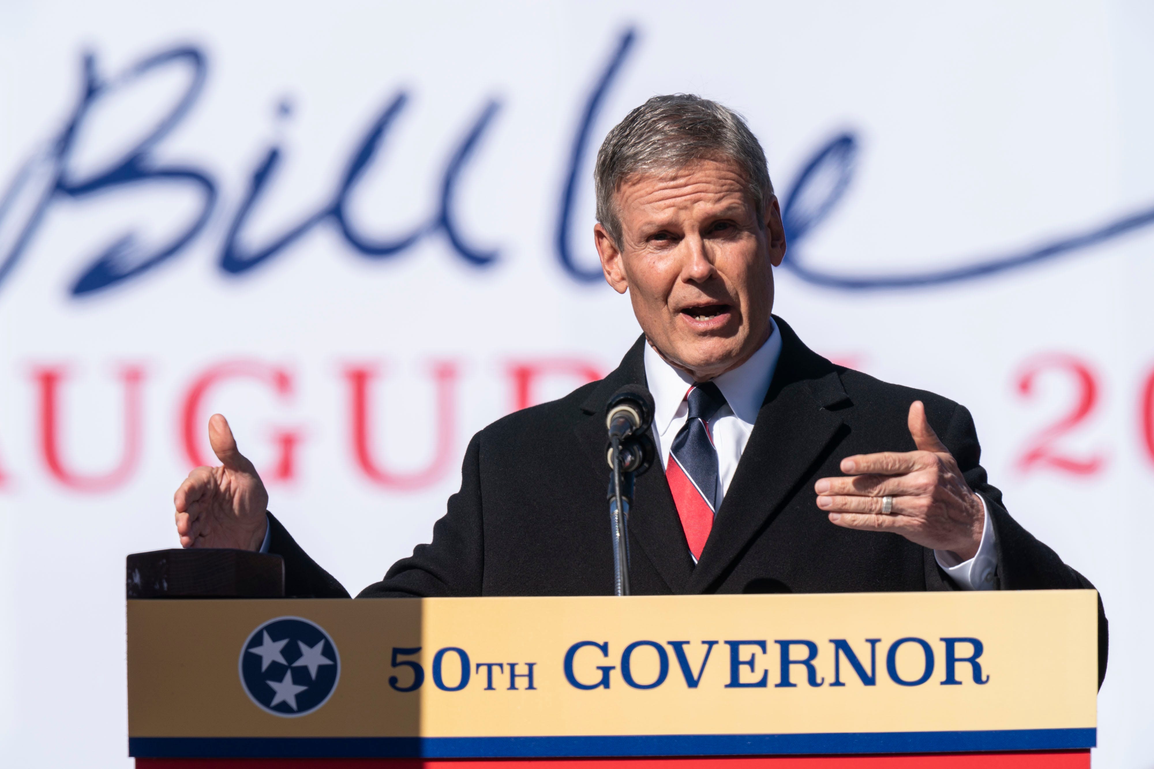 Tennessee Gov. Bill Lee calls for major investments in roads, families