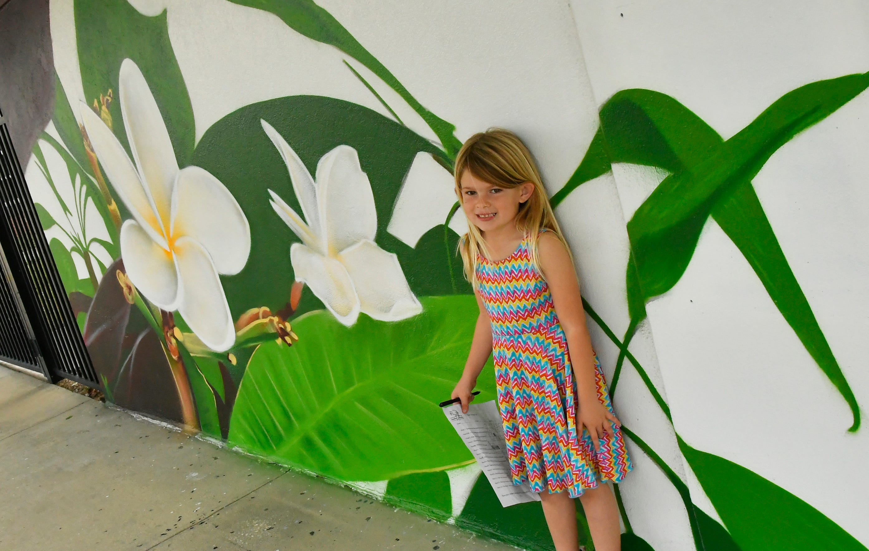 Local artists brighten Indialantic Elementary School walls with murals