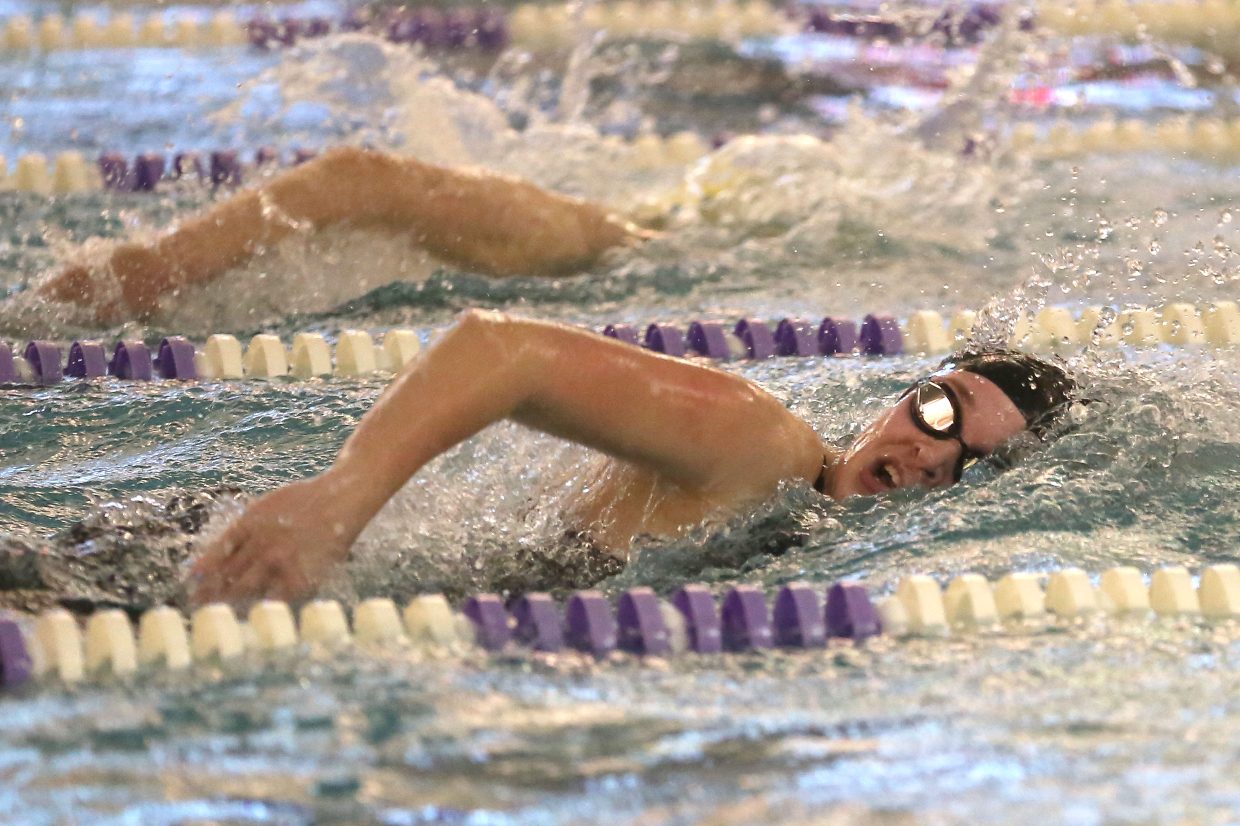 Megan Evans captures crown at final TRAC swim meet for Ross