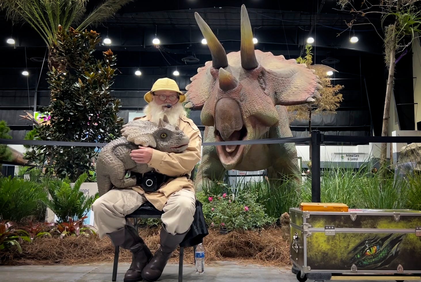 South Florida Fair 2023: Meet a baby dinosaur at West Palm Beach event