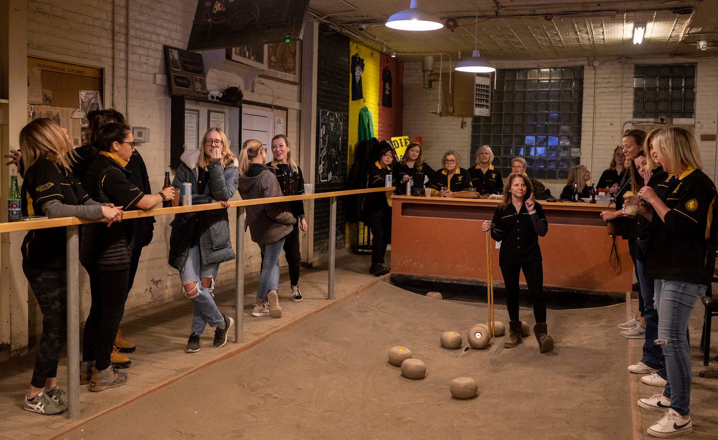 Feather bowling league returns to Detroit at Cadieux Cafe