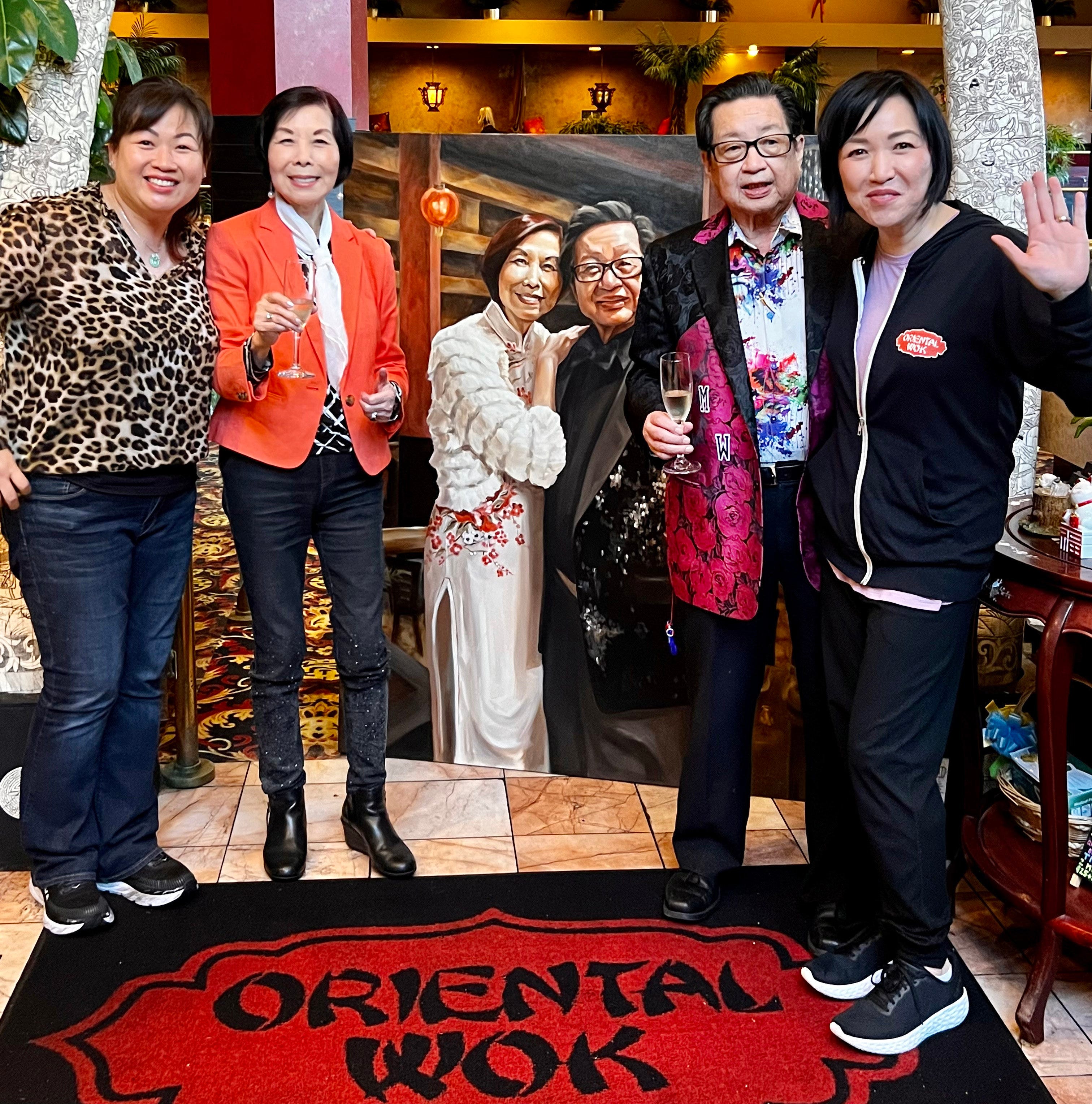 Oriental Wok Chinese restaurant is the Wong family's dream come true