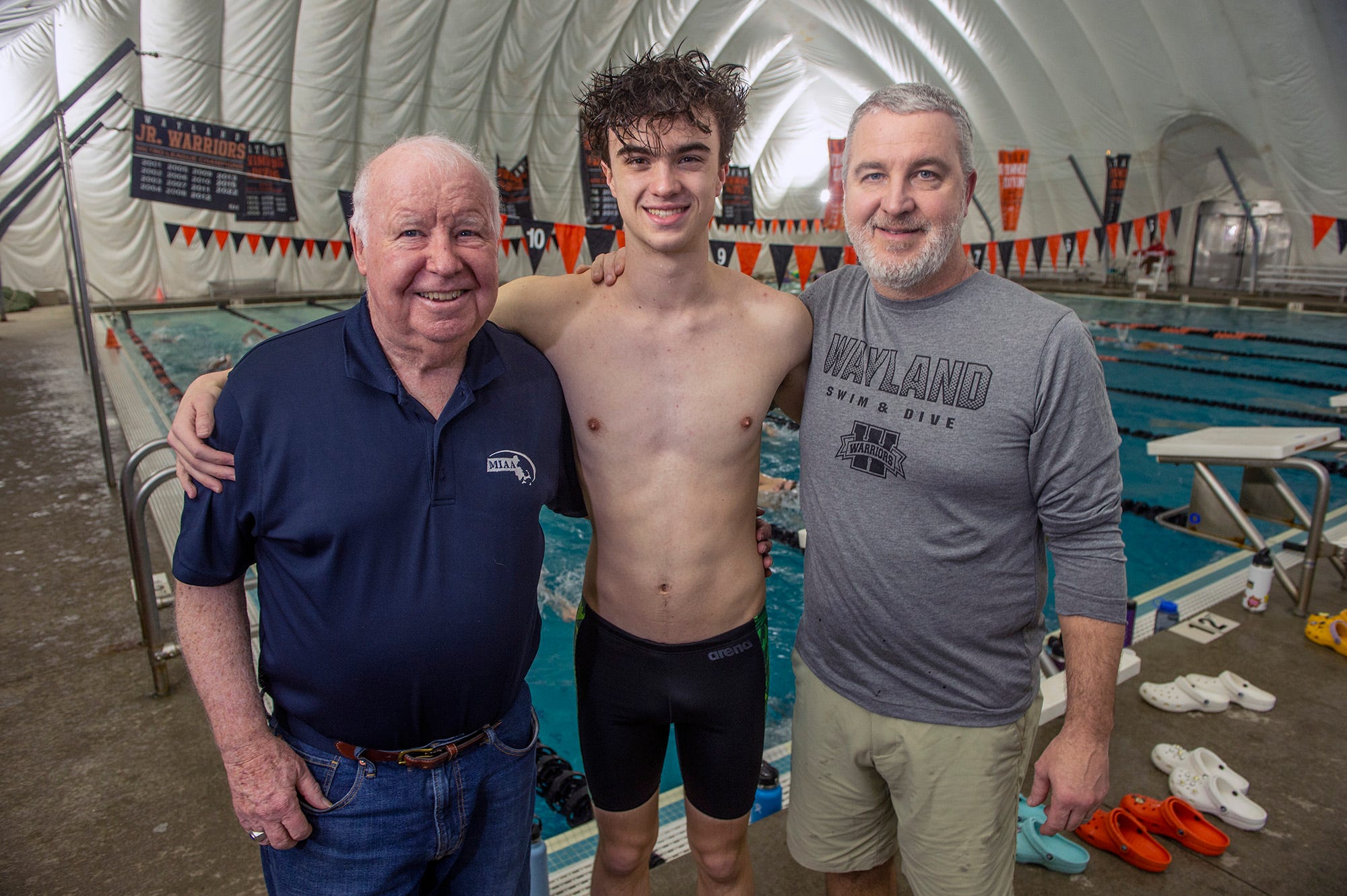 Mike, Brady Foley carry on Pete Foley's legacy in high school swimming
