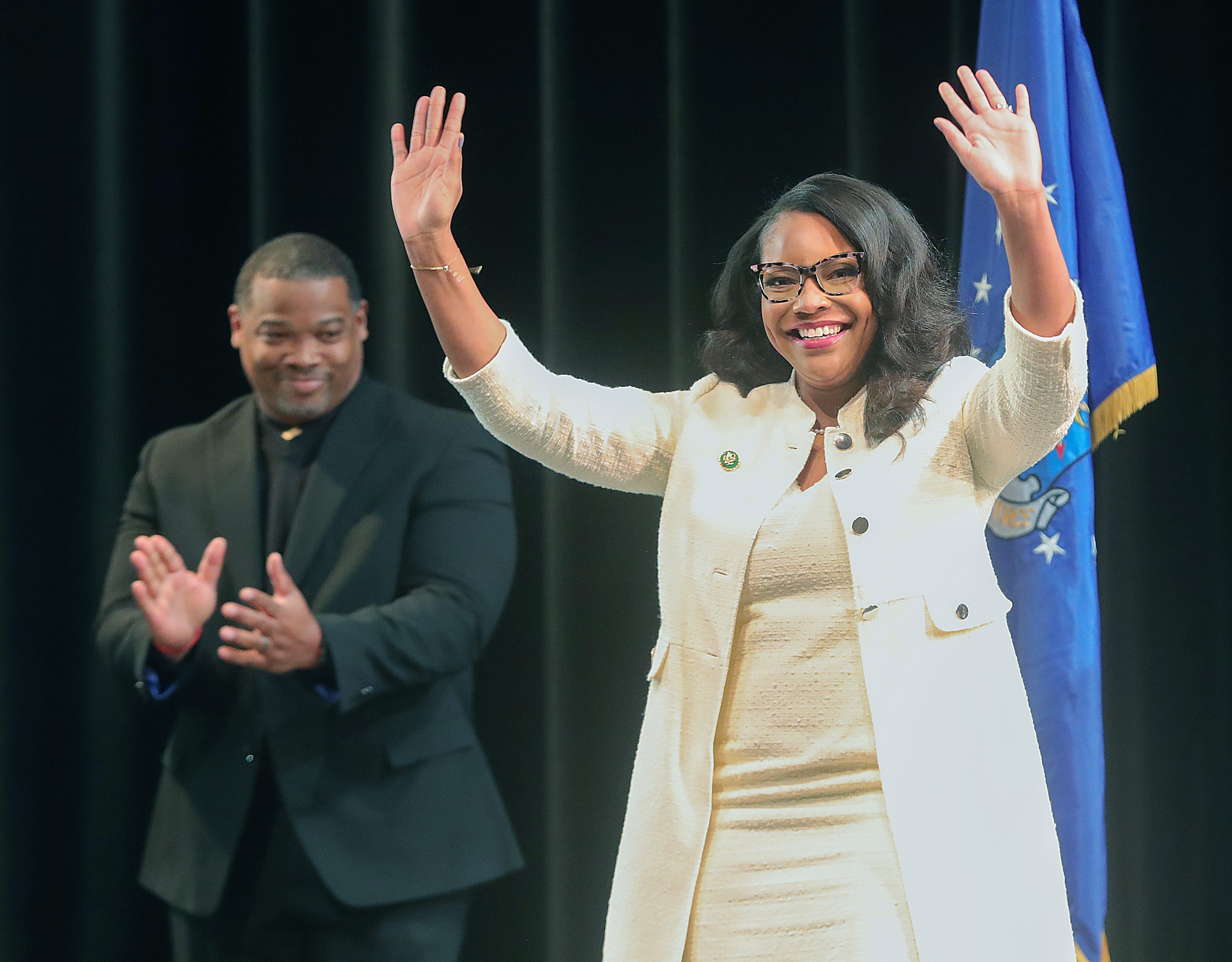 13th Congressional District Rep. Emilia Sykes of Akron sworn in