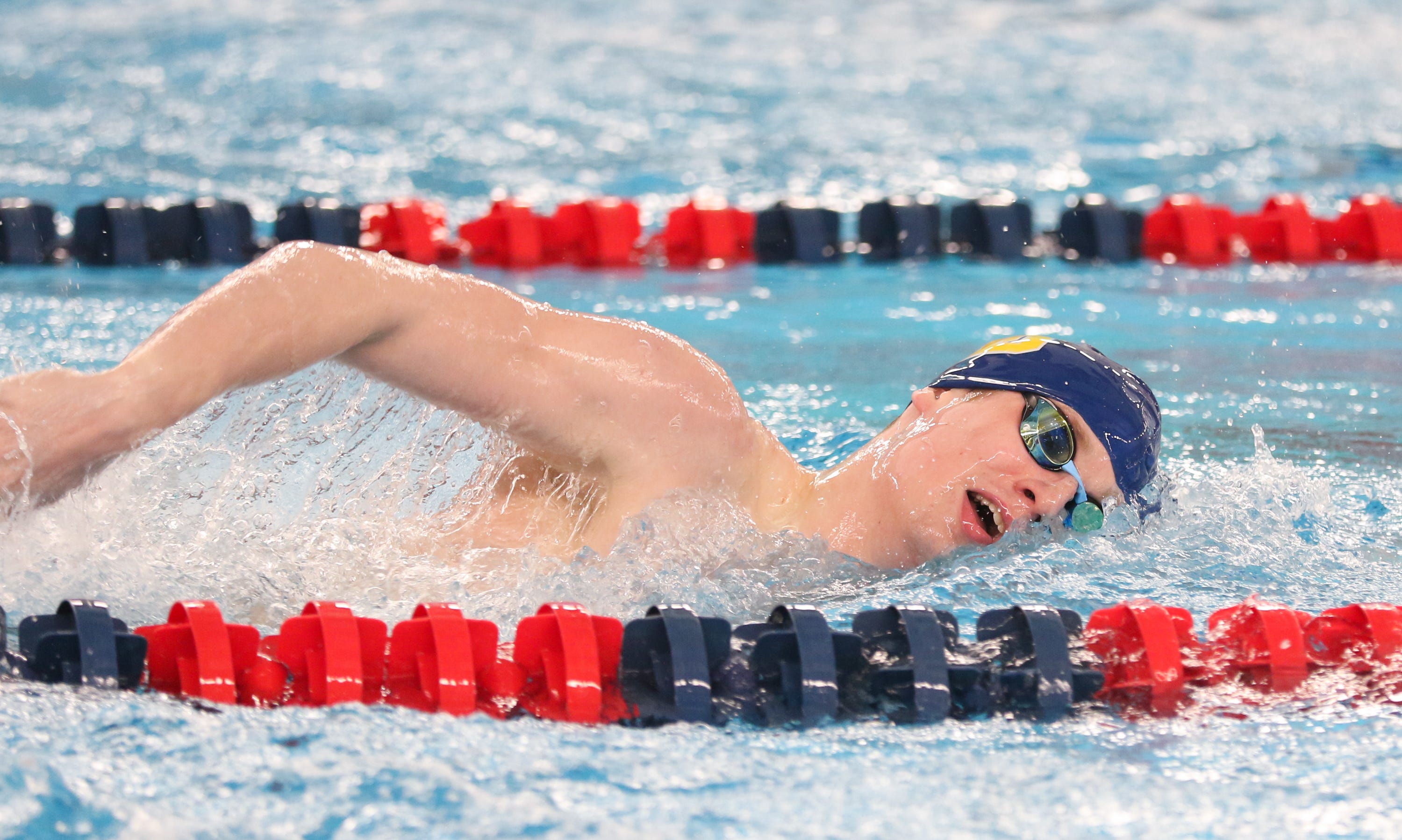 South Bend Riley boys swimners take sectional momentum into state meet