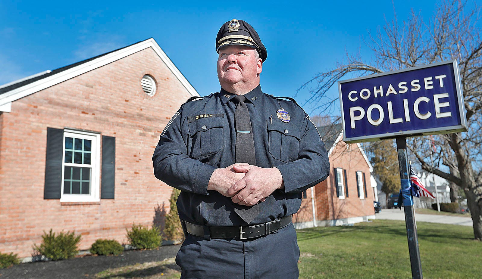 Cohasset police chief on Ana Walshe, media and small-town policing