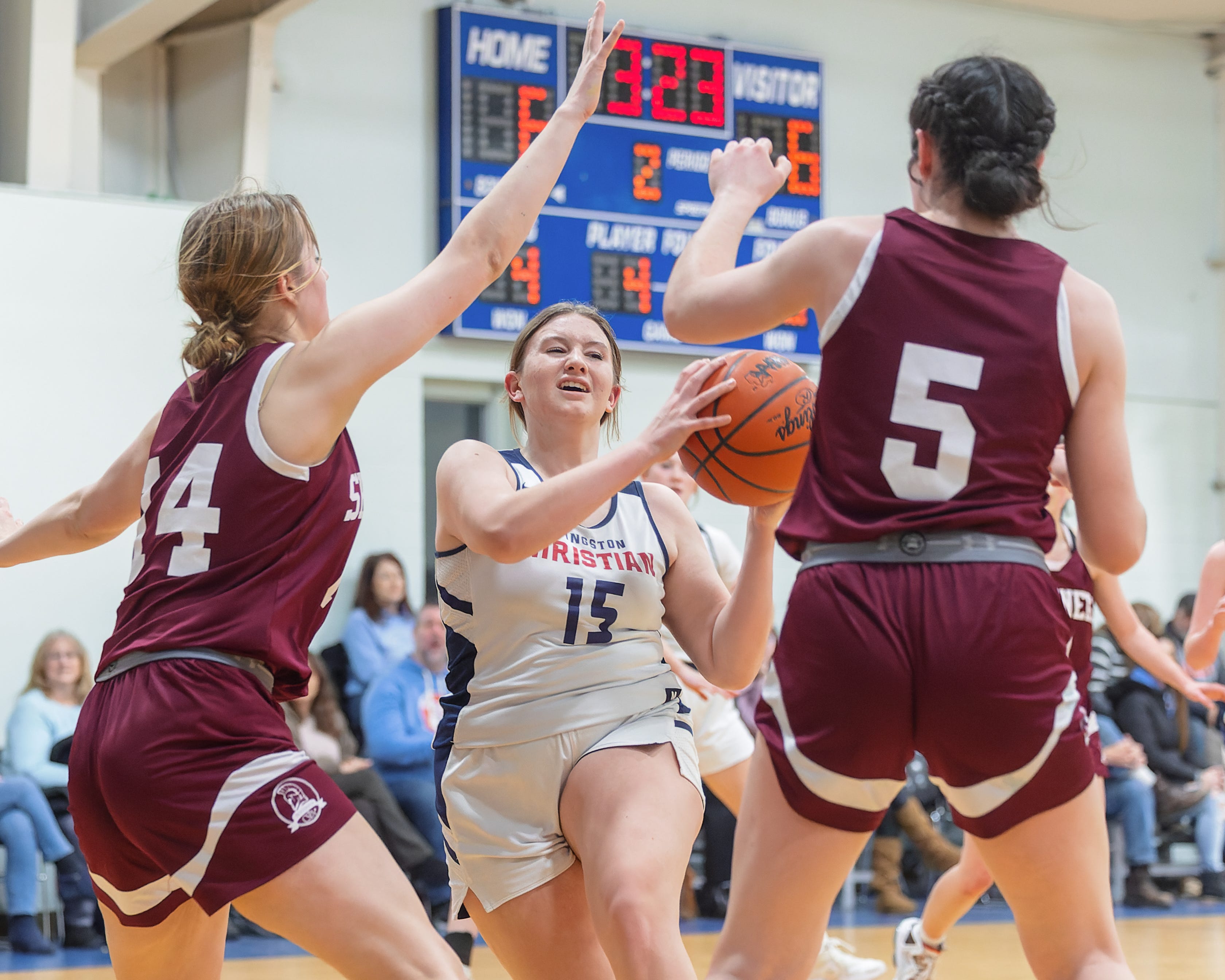 Young Livingston Christian girls basketball players must grow up fast