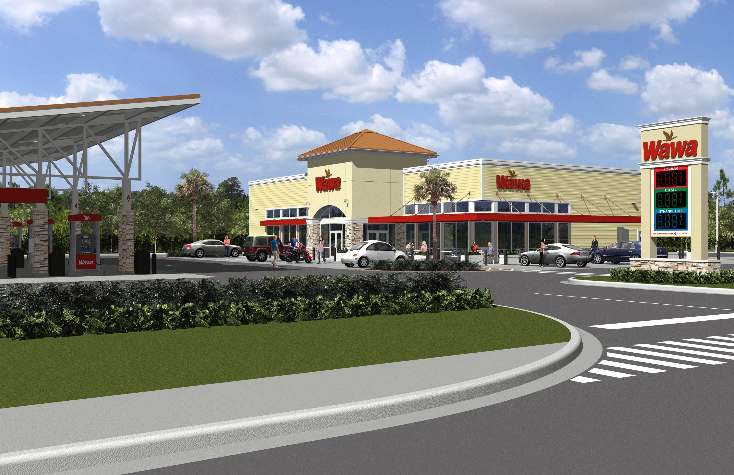 Wawa opening in Pensacola Florida. More under consideration.