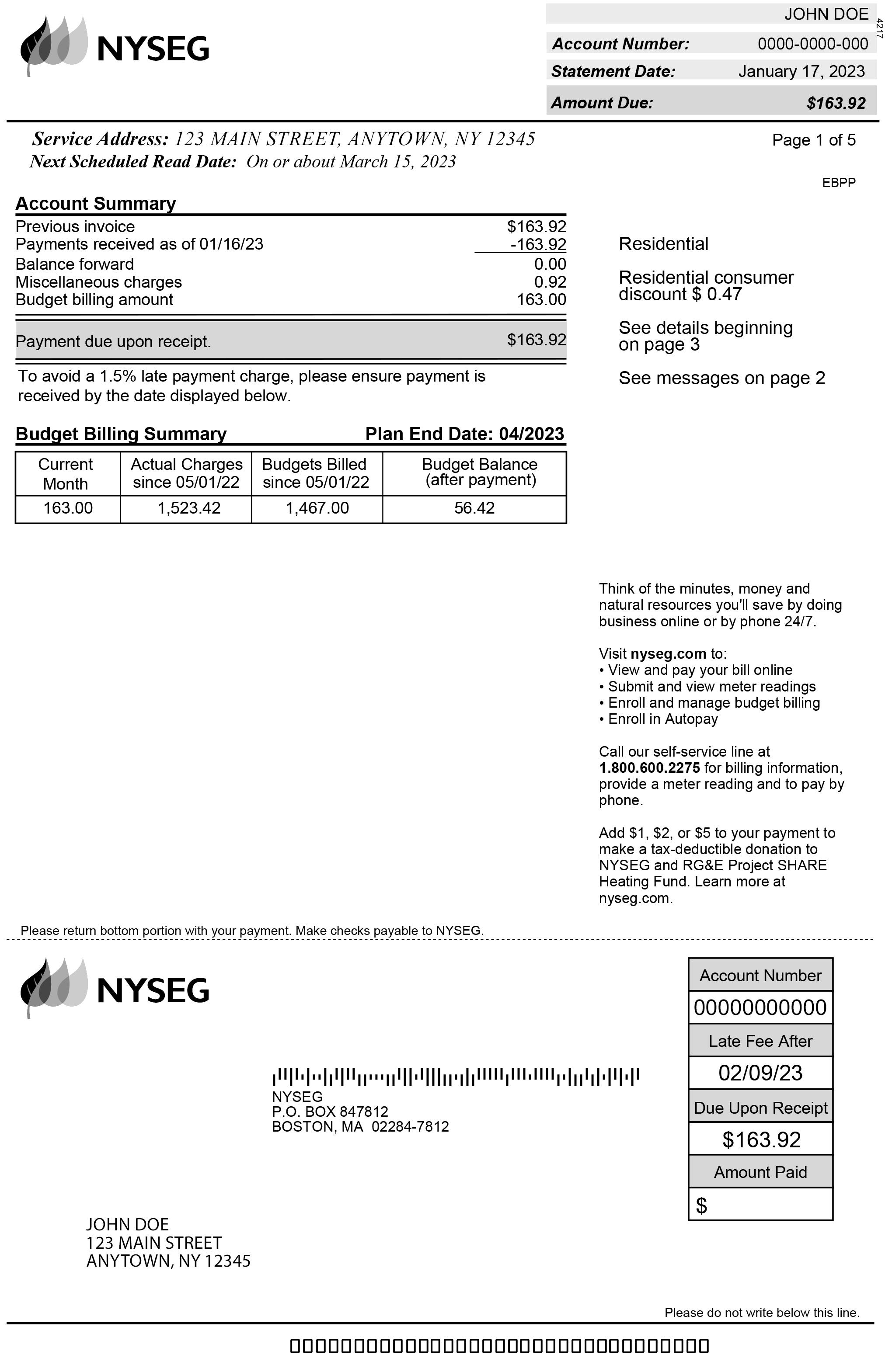 Decoding your utility bill from NYSEG, RG&E. What do those terms mean?