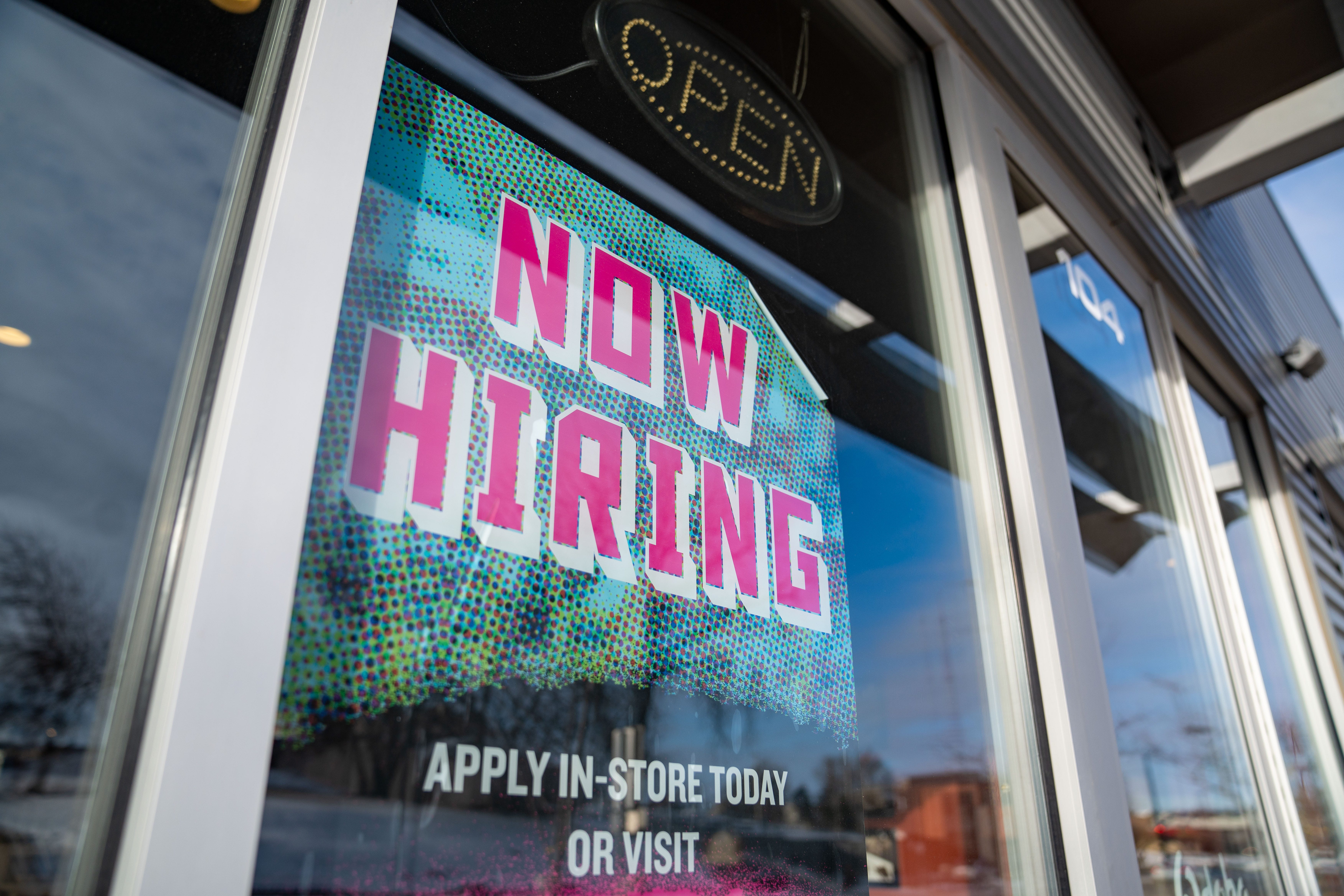 People are working, but there are too many jobs