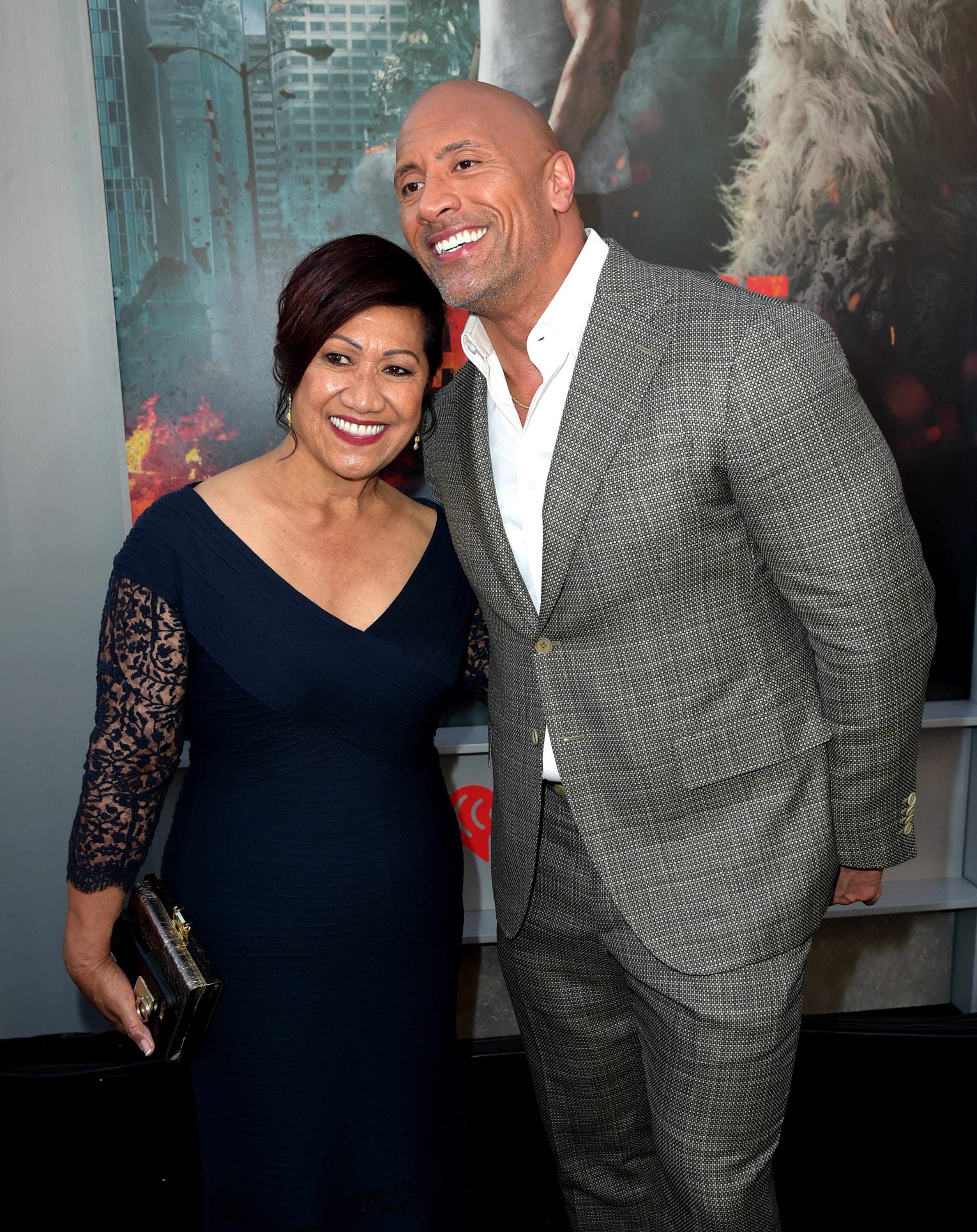 Dwayne Johnson's mom in car accident: 'Thank you God she's OK'