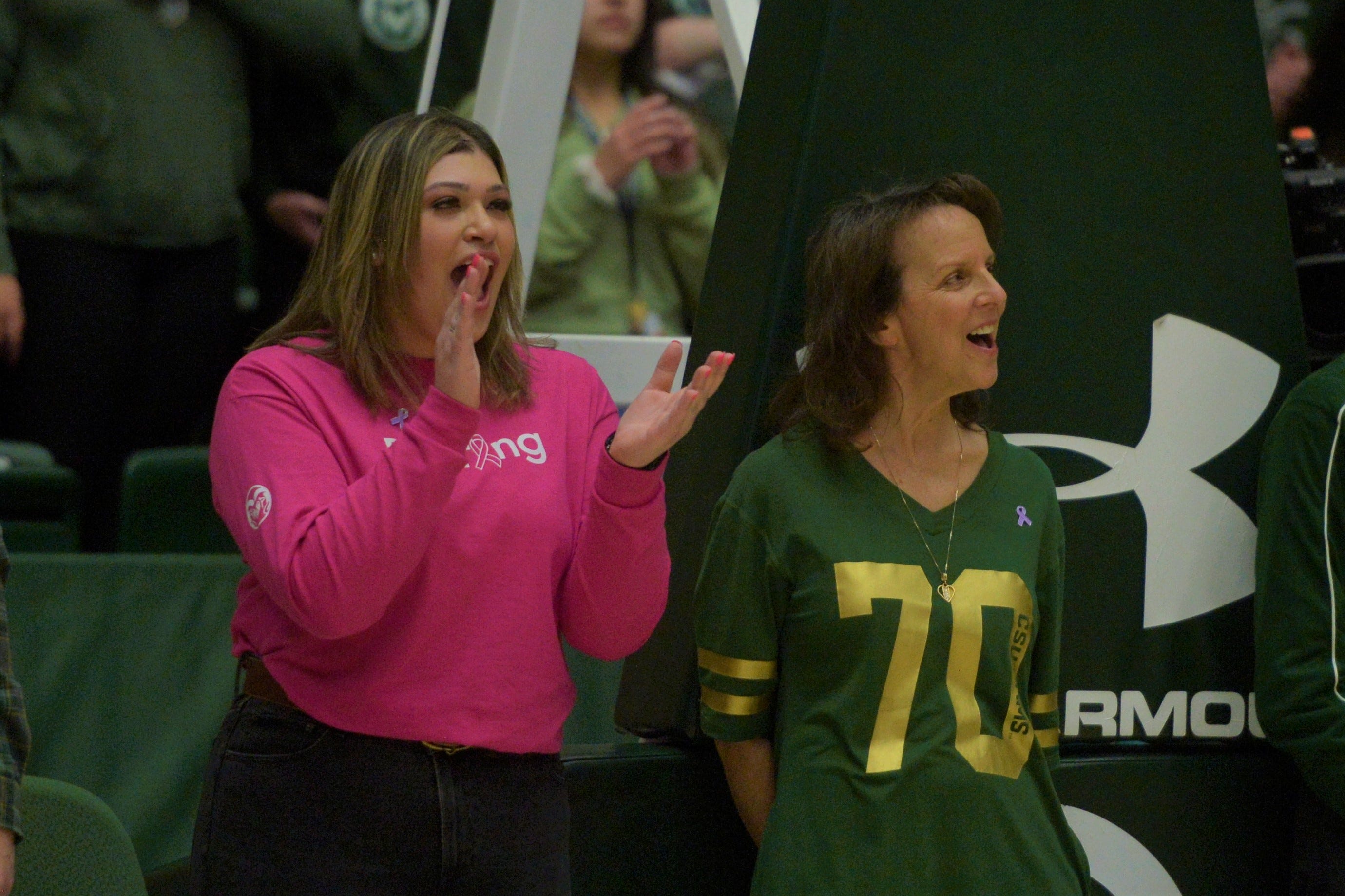 Amy Bibbey and Briana Tangredi share special bond as CSU honors cancer ...