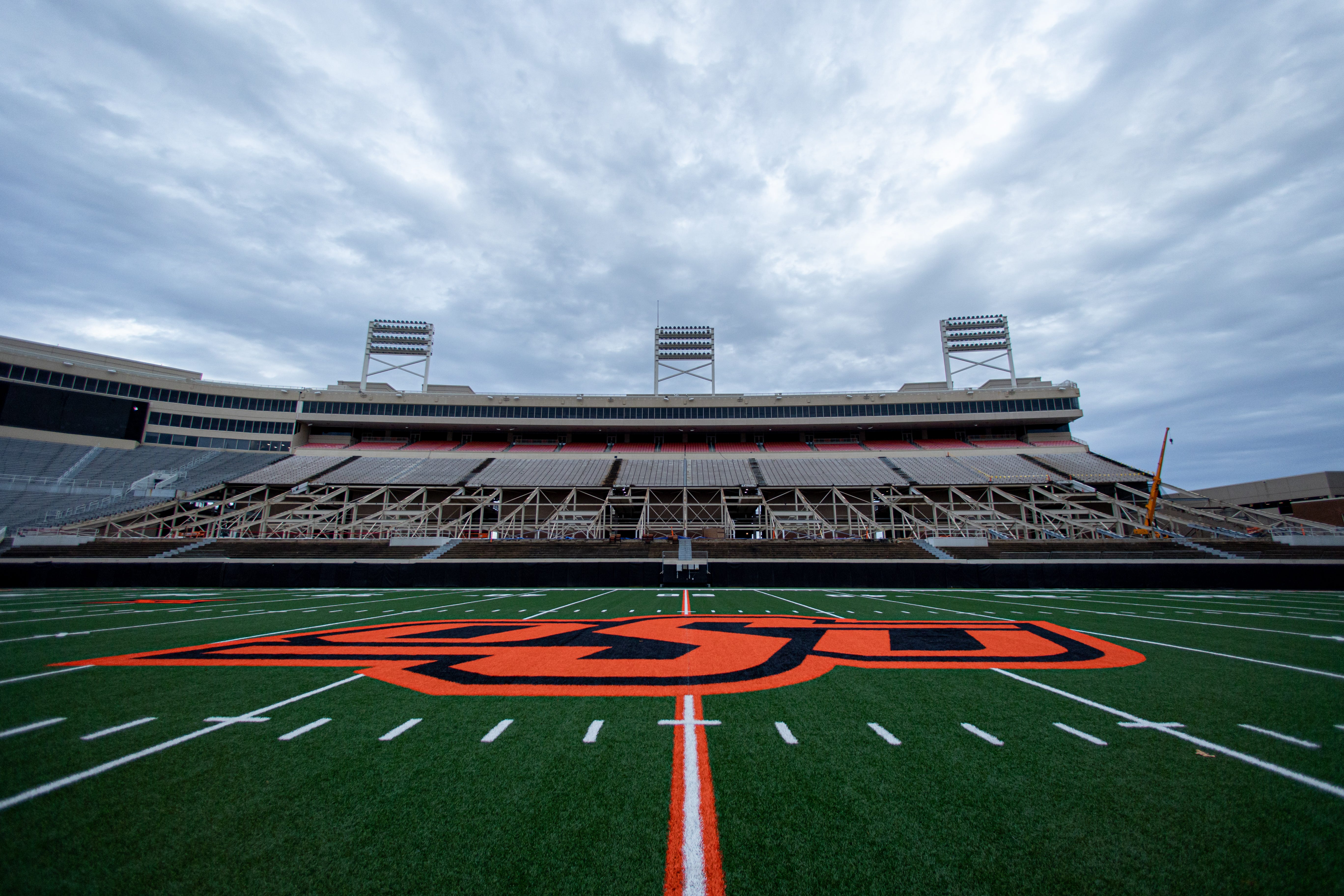 Oklahoma State football overhauling central seating areas of stadium